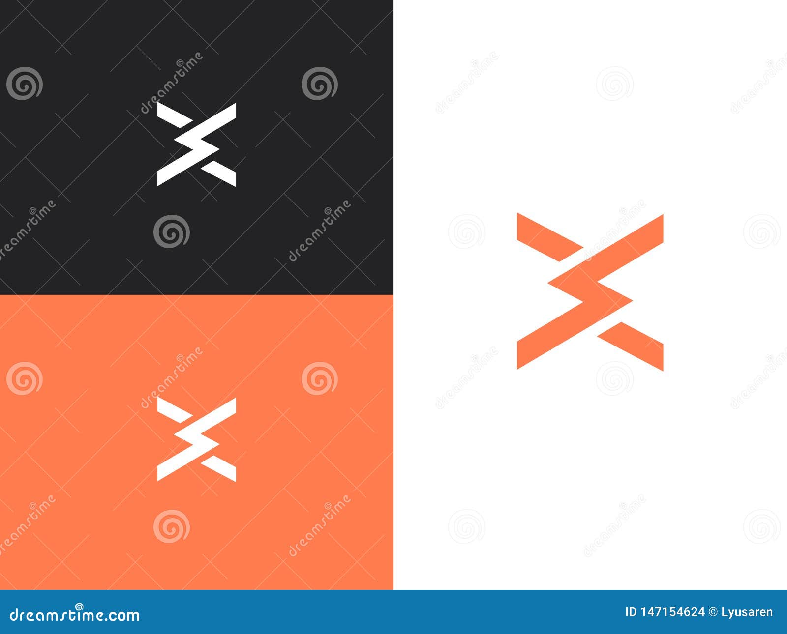 Lightning Logotype Idea. Energy Symbol Design Template Stock ...