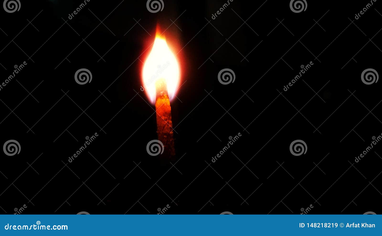 Lightning Matchstick in Dark Stock Image - Image of light, lightning ...