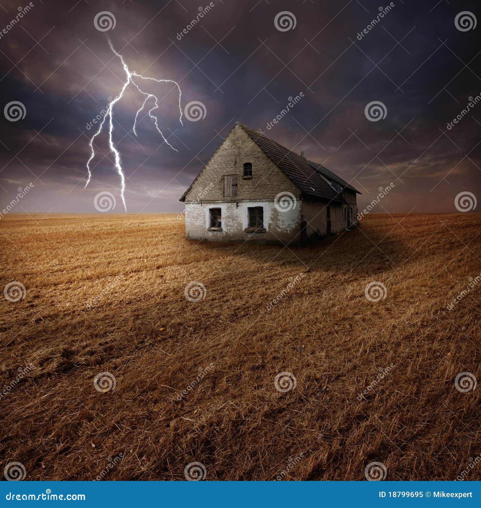 Lightning Rod On Top Of A Barn Stock Photography | CartoonDealer.com ...