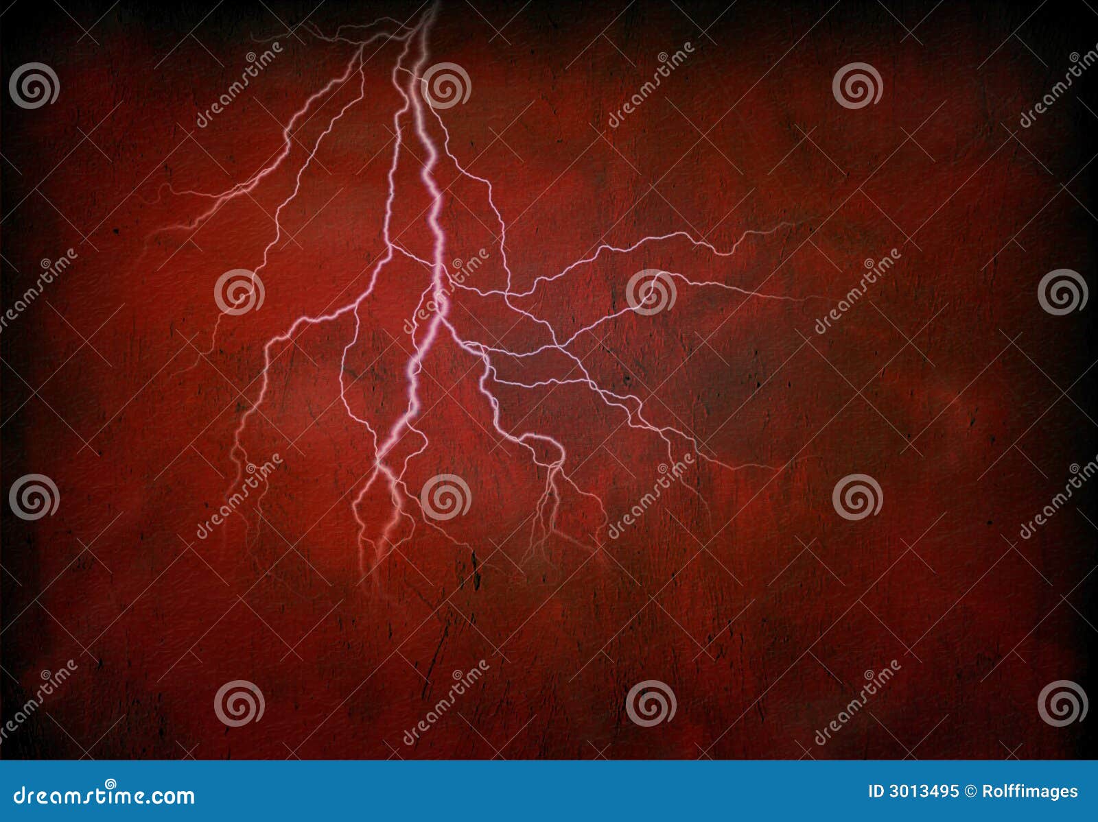 Lightning on Red stock illustration. Illustration of electric - 3013495