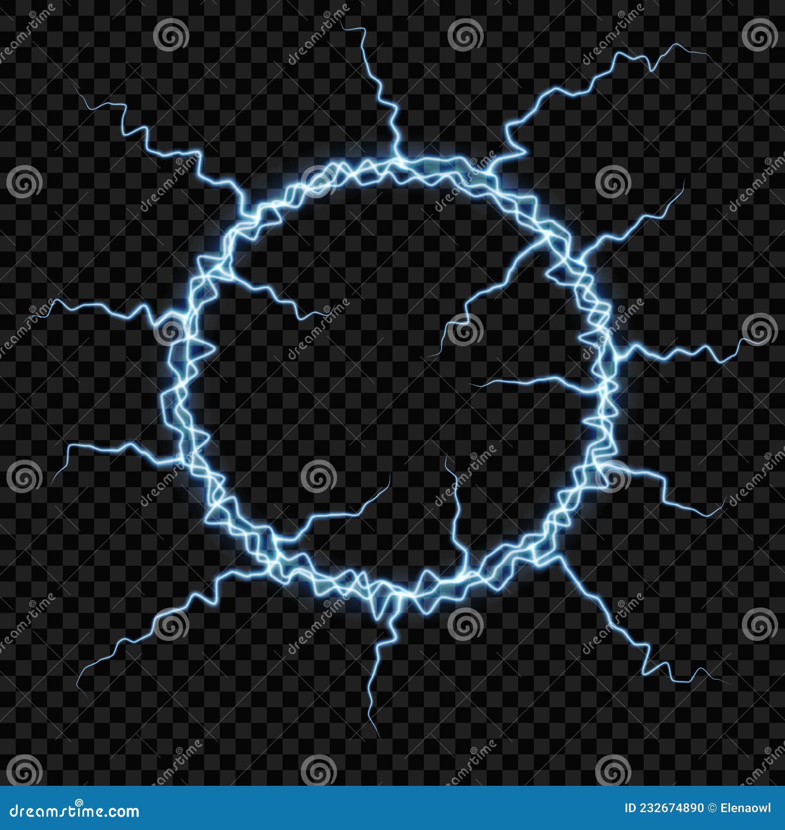 Lightning Text Box Stock Image | CartoonDealer.com #2527345