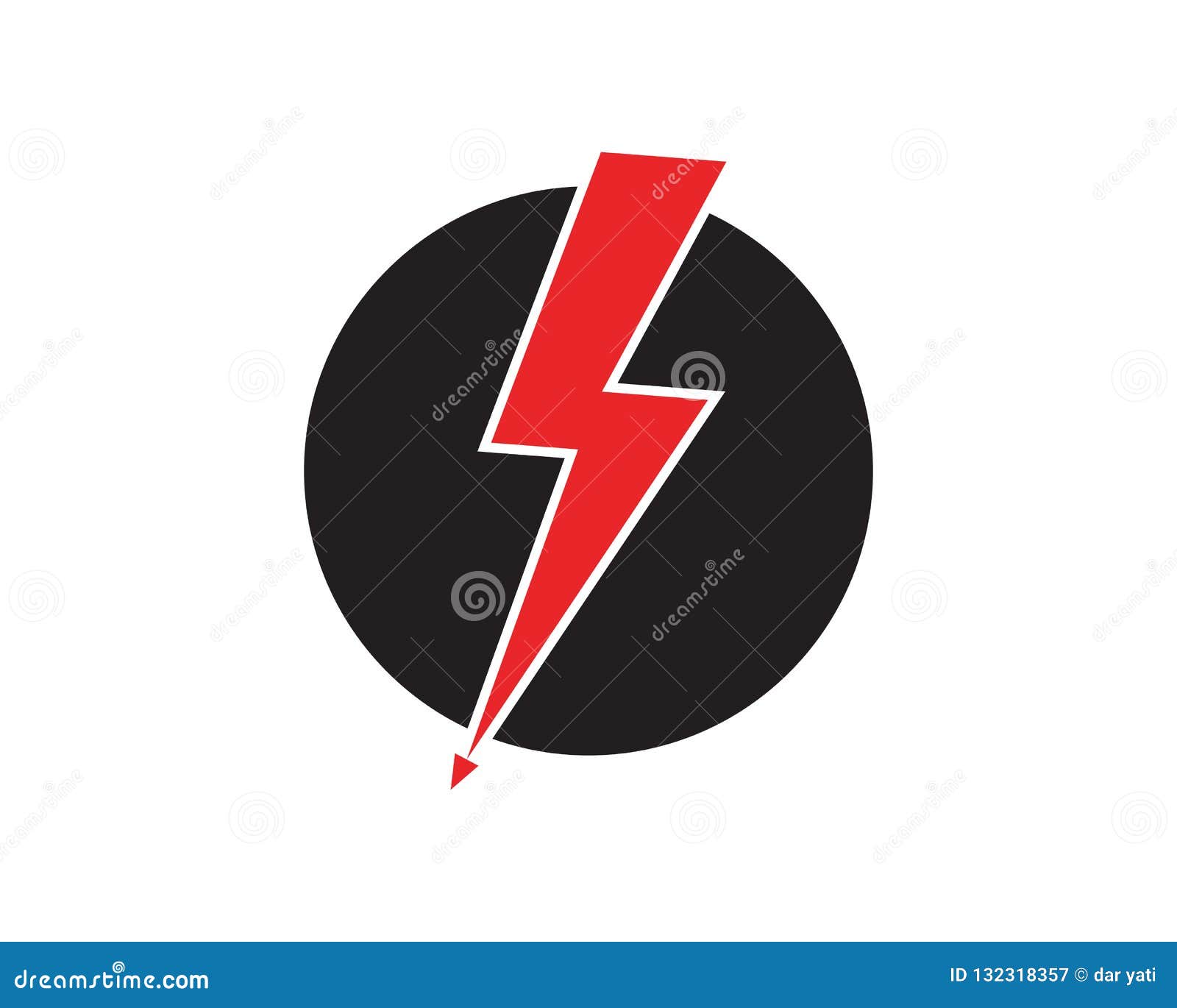 Lightning Logo Vector Illustration Stock Vector - Illustration of ...