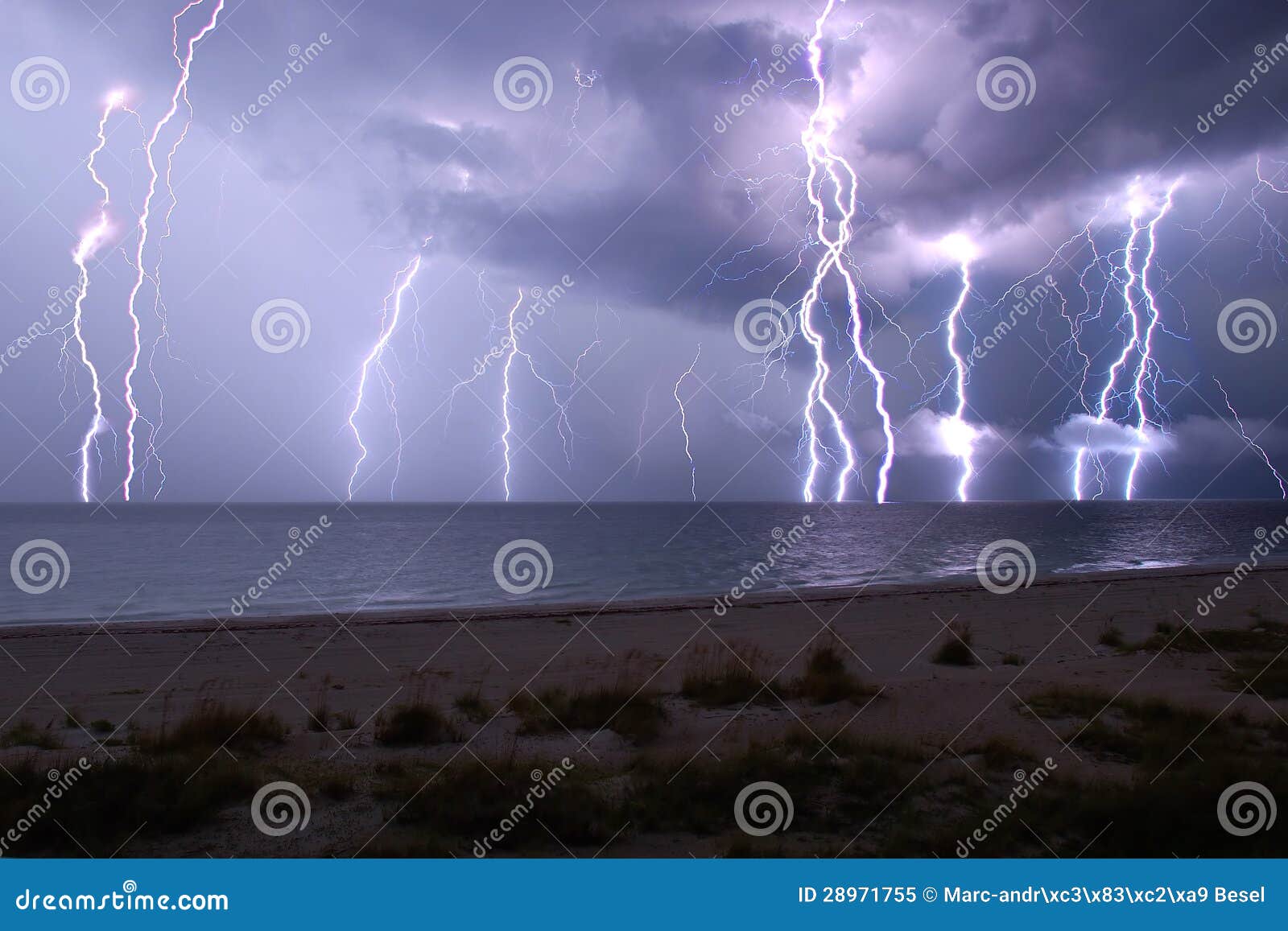 Lightning Show stock image. Image of anna, cloudscape - 28971755
