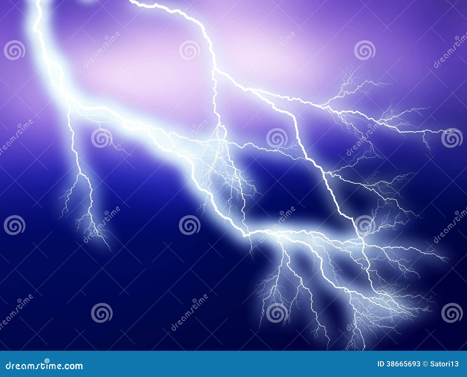 Lightning showdown stock image. Image of discharge, striking - 38665693