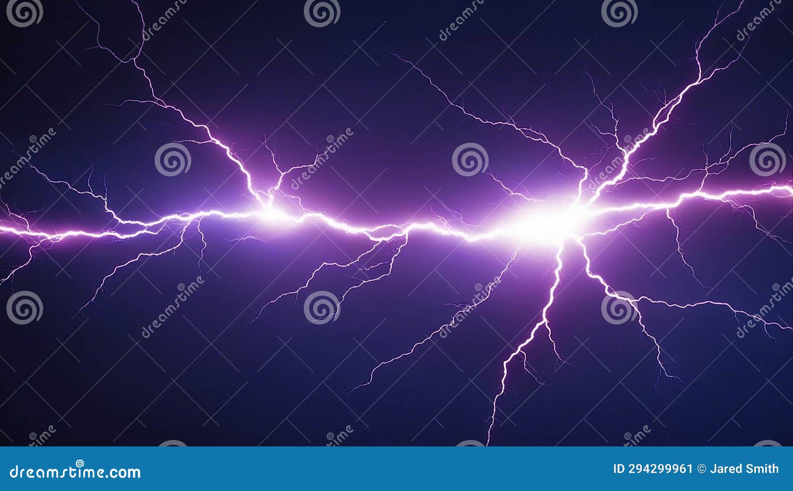 Lightning in the Sky Plasma Power Energy Background Blue Lightning Bolt ...
