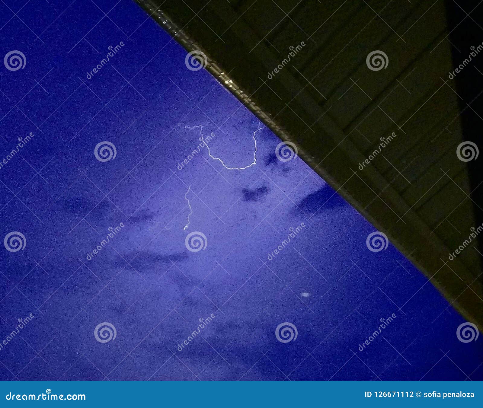 Lightning stock photo. Image of small, bolt, lightning - 126671112