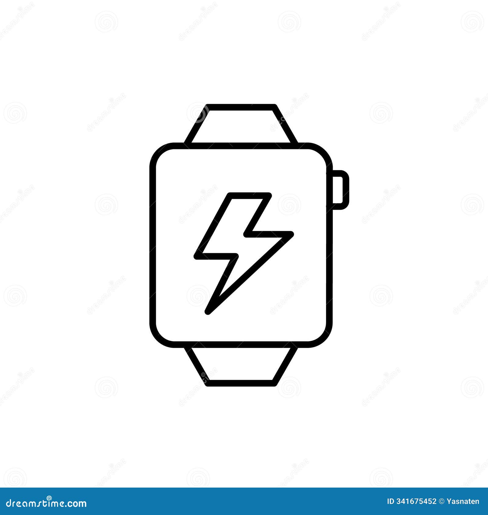 Lightning on Smart Watch. Enhanced Performance, Hight Speed ...