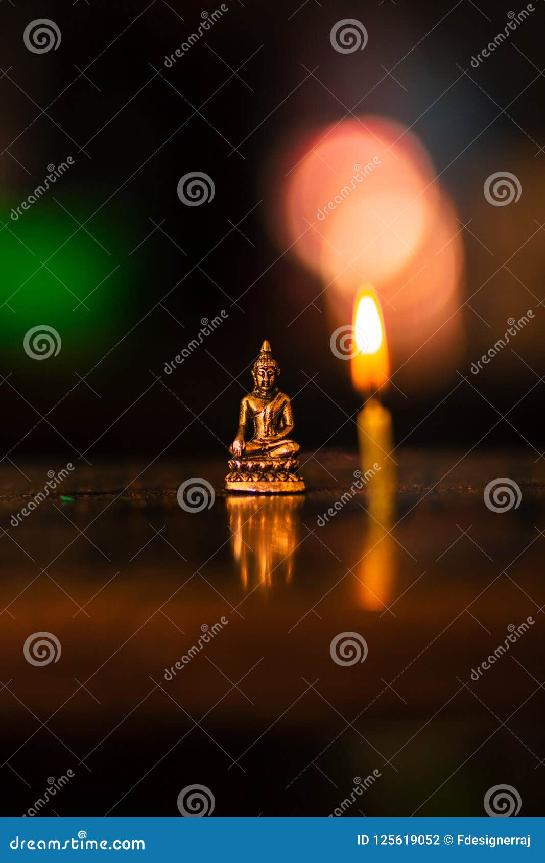 Lightning Soul the Great Buddha Stock Photo - Image of candle, deep ...