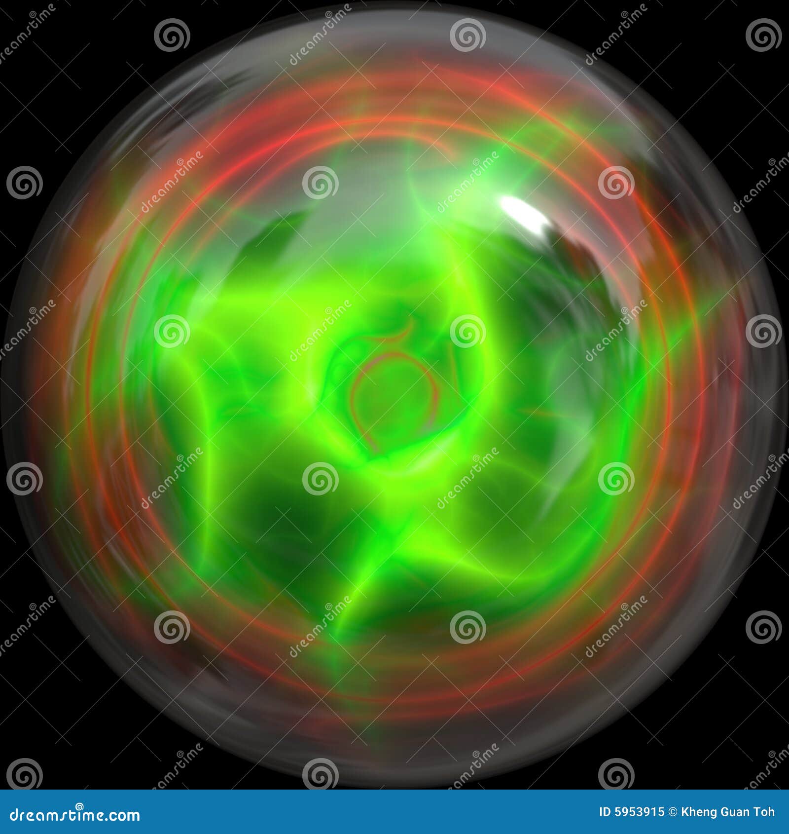 Lightning Sphere Royalty Free Stock Photo - Image: 5953915