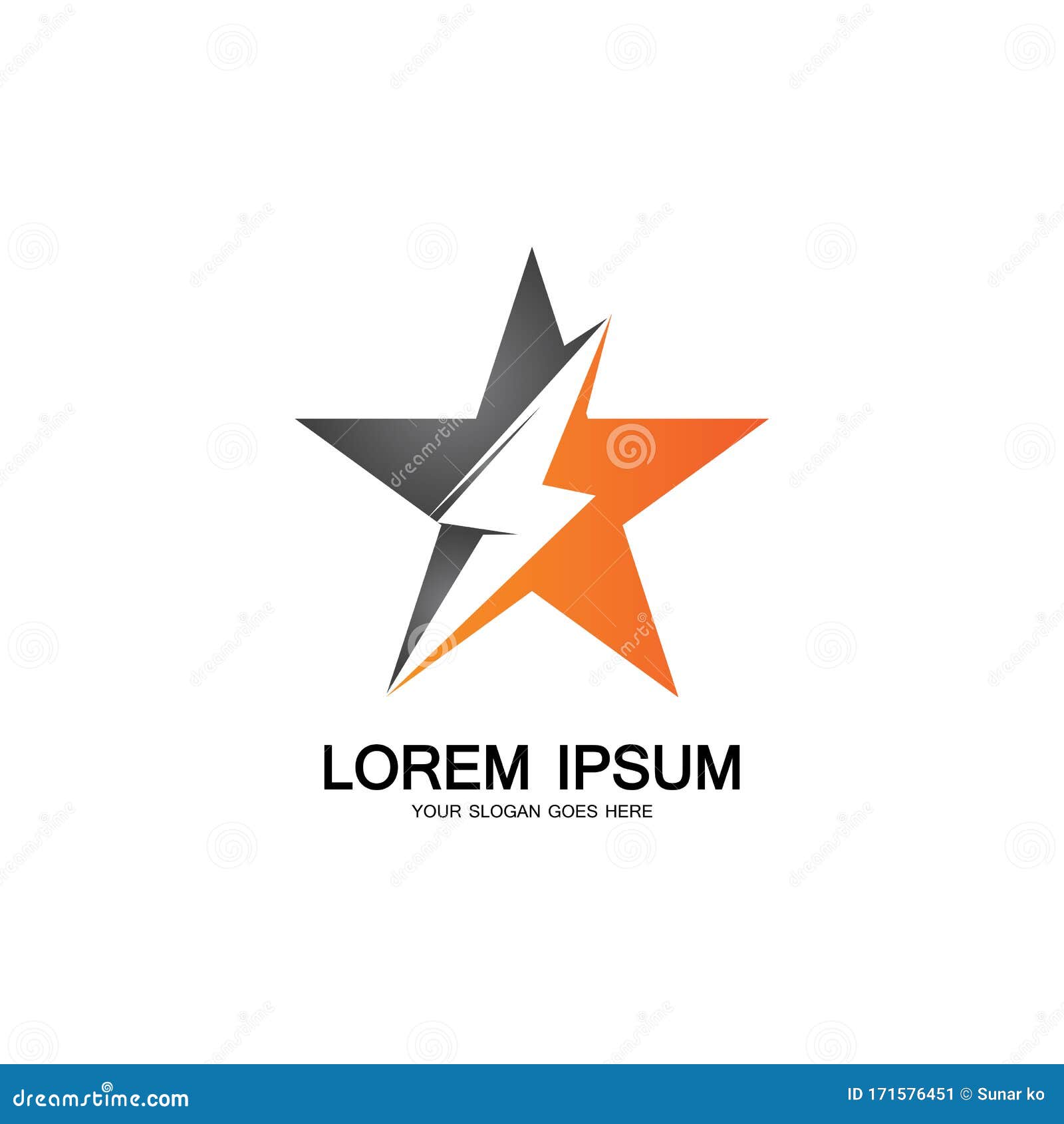 Lightning Star,Energy Star Logo Vector Icon Design Template Stock ...