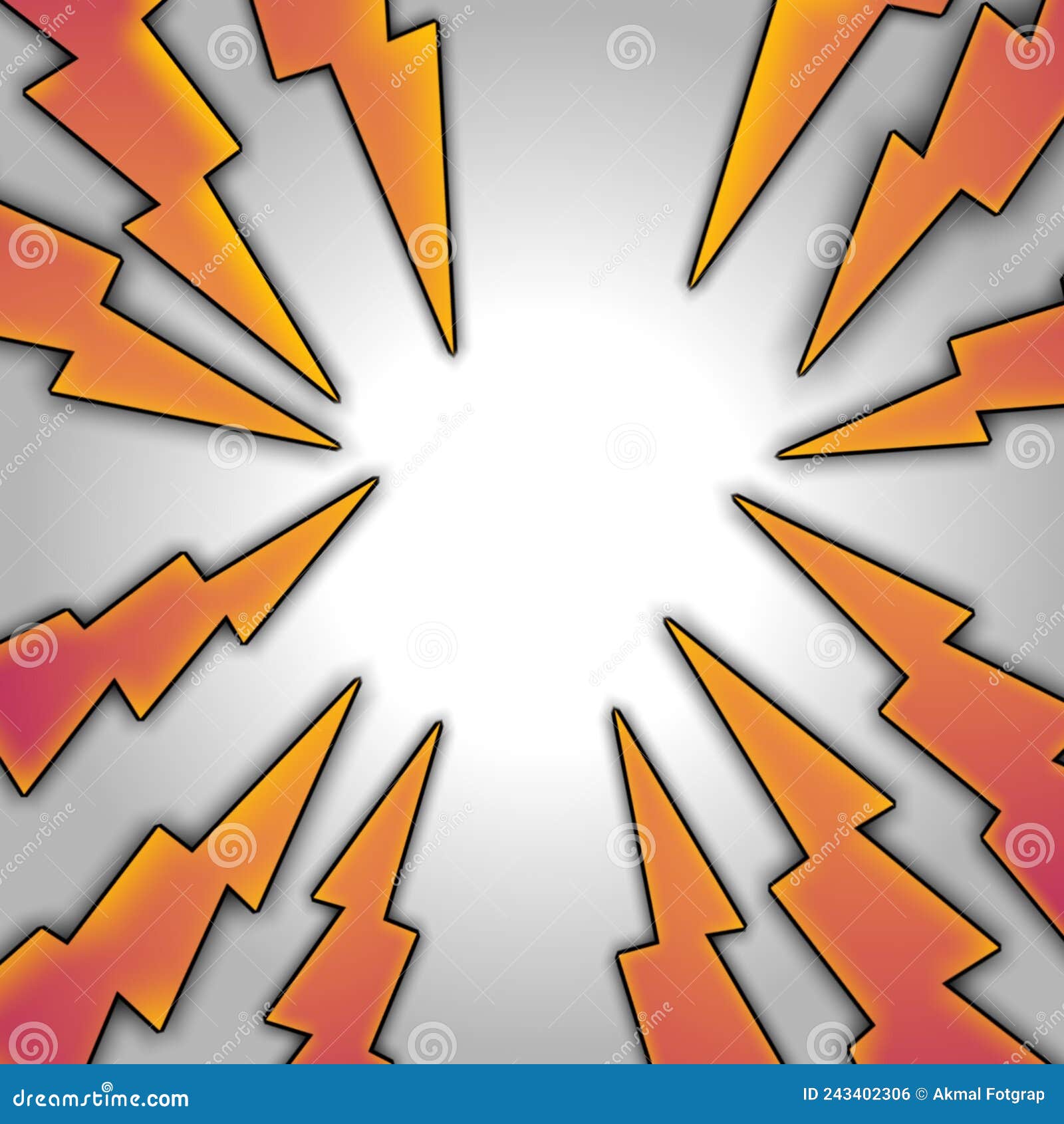 Lightning Sticker Background Illustration, Lightning Sticker Wallpaper ...