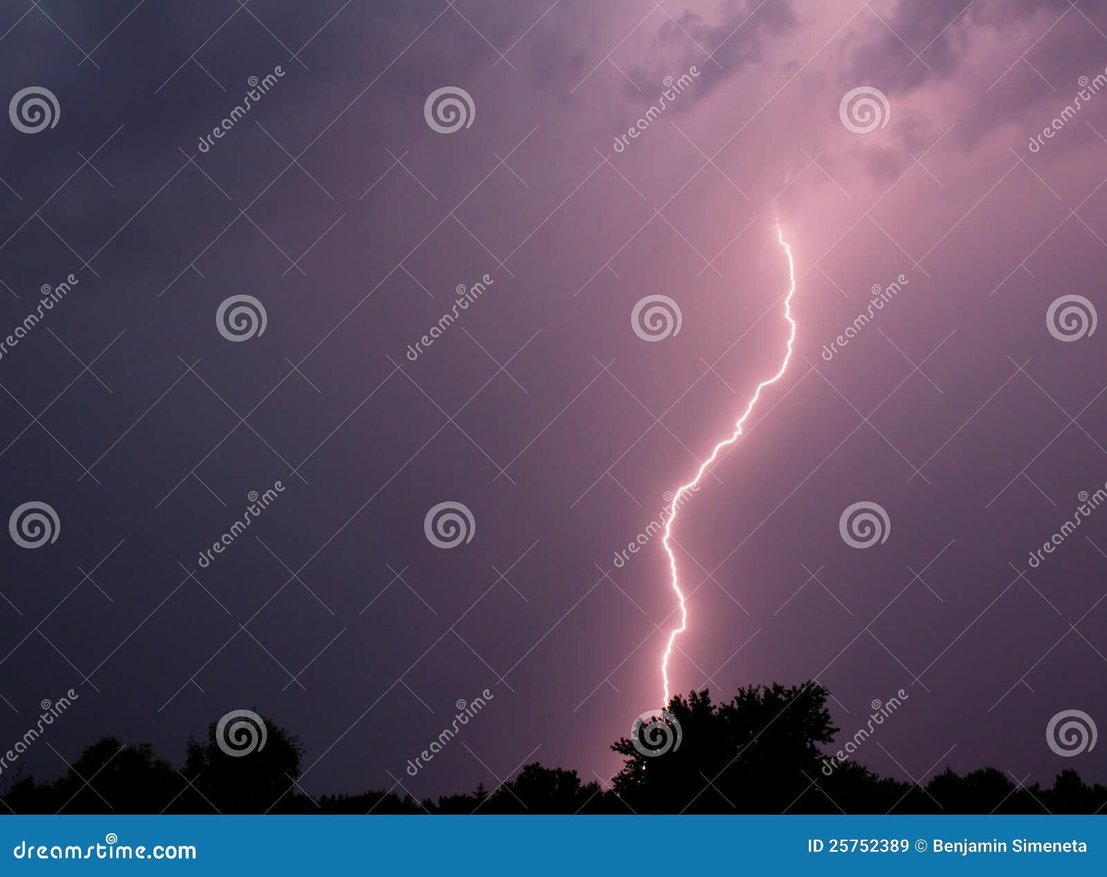 Lightning Strike stock image. Image of colours, colors - 25752389