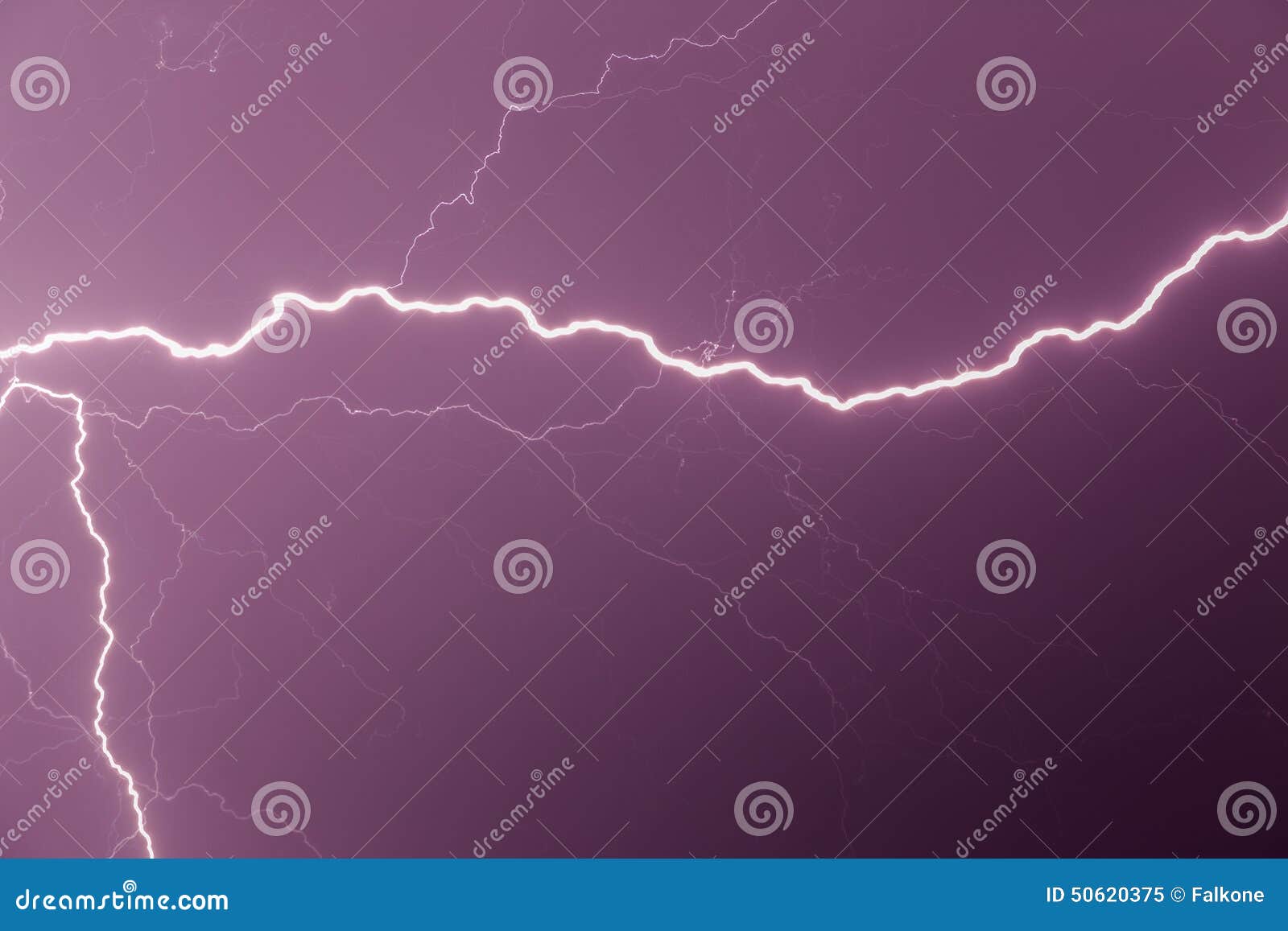 Lightning strike stock image. Image of forked, cloudscape - 50620375