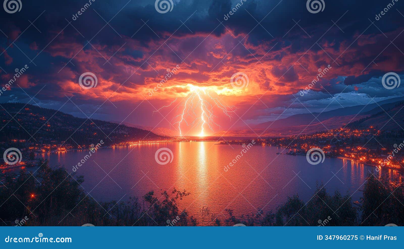 Lightning Strikes And Sparks, Electrical Energy On Transparent ...