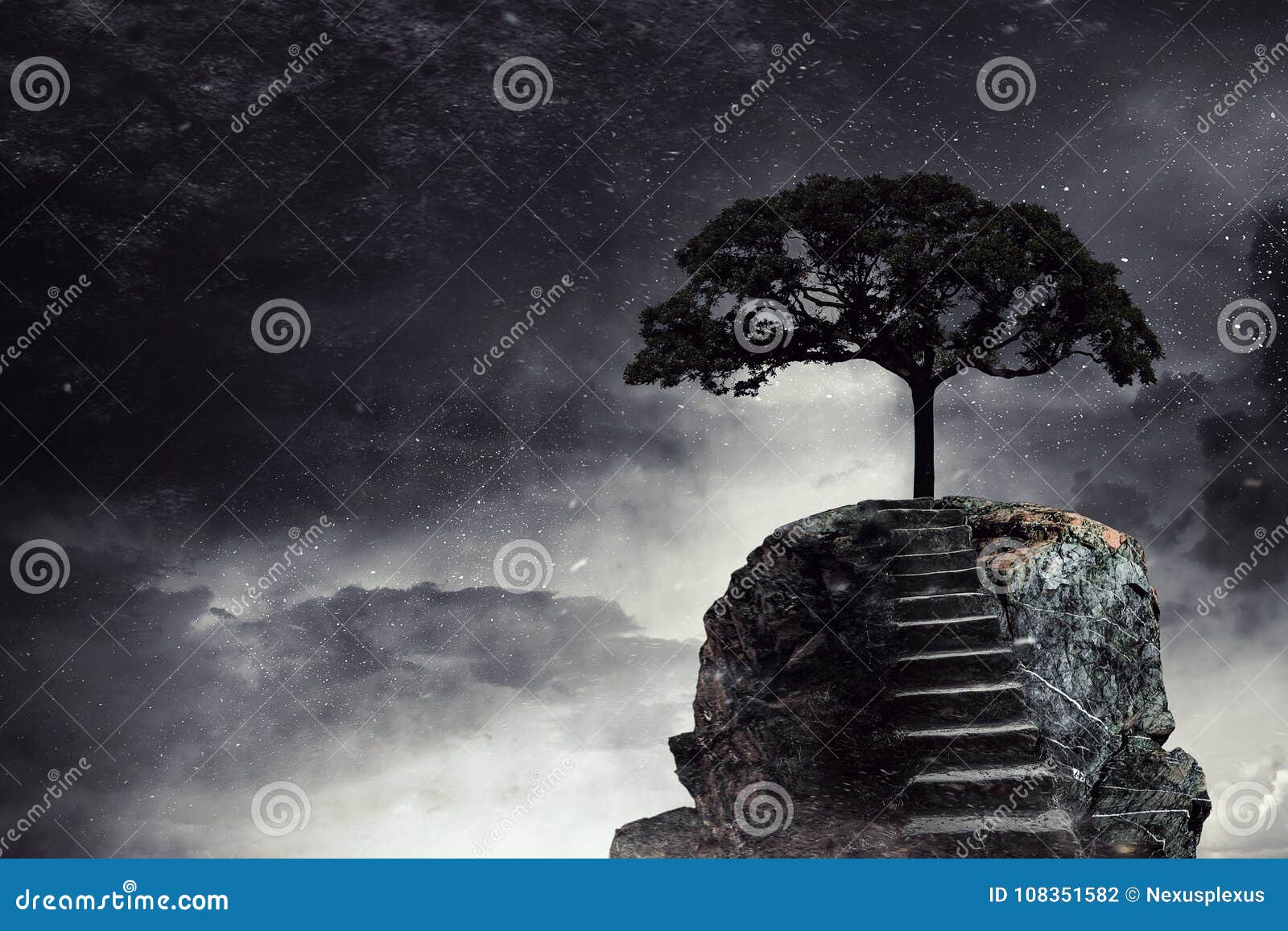 Lightning, Stair, Pedestal, Ladder Icon. Vector Illustration ...