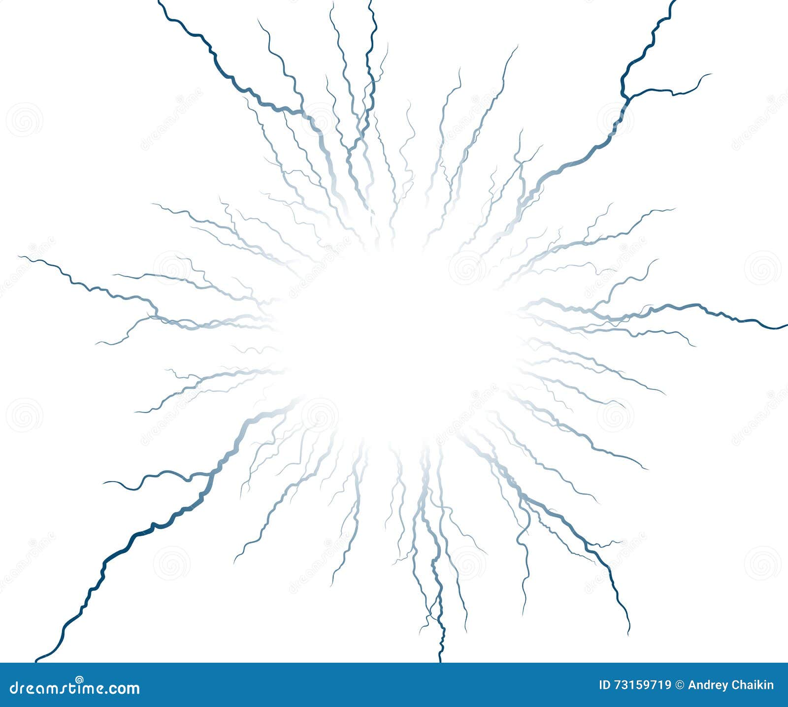 Lightning Stroke Isolated Illustration On Transparent Background ...