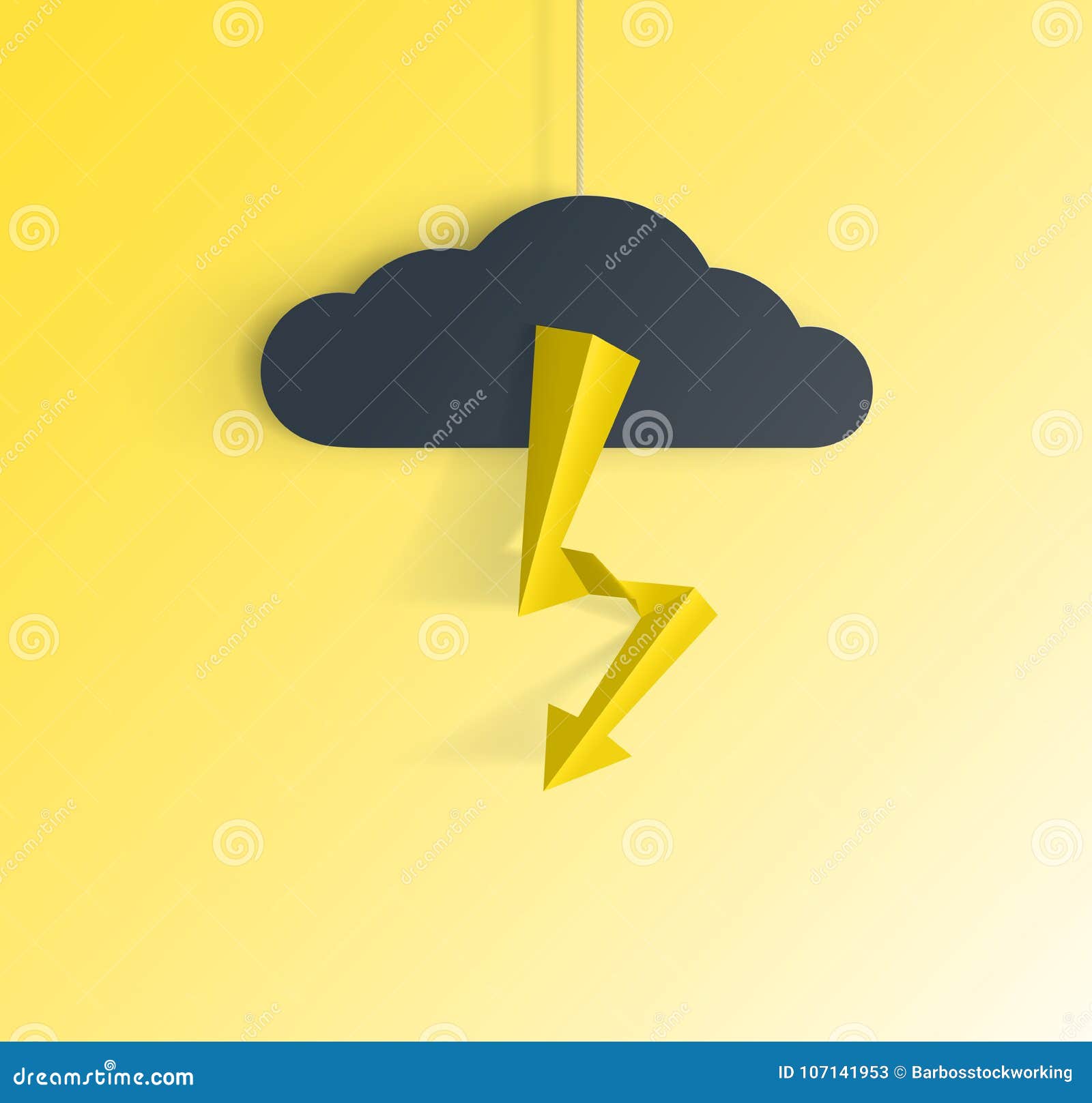 Lightning Stroke Isolated Illustration On Transparent Background ...