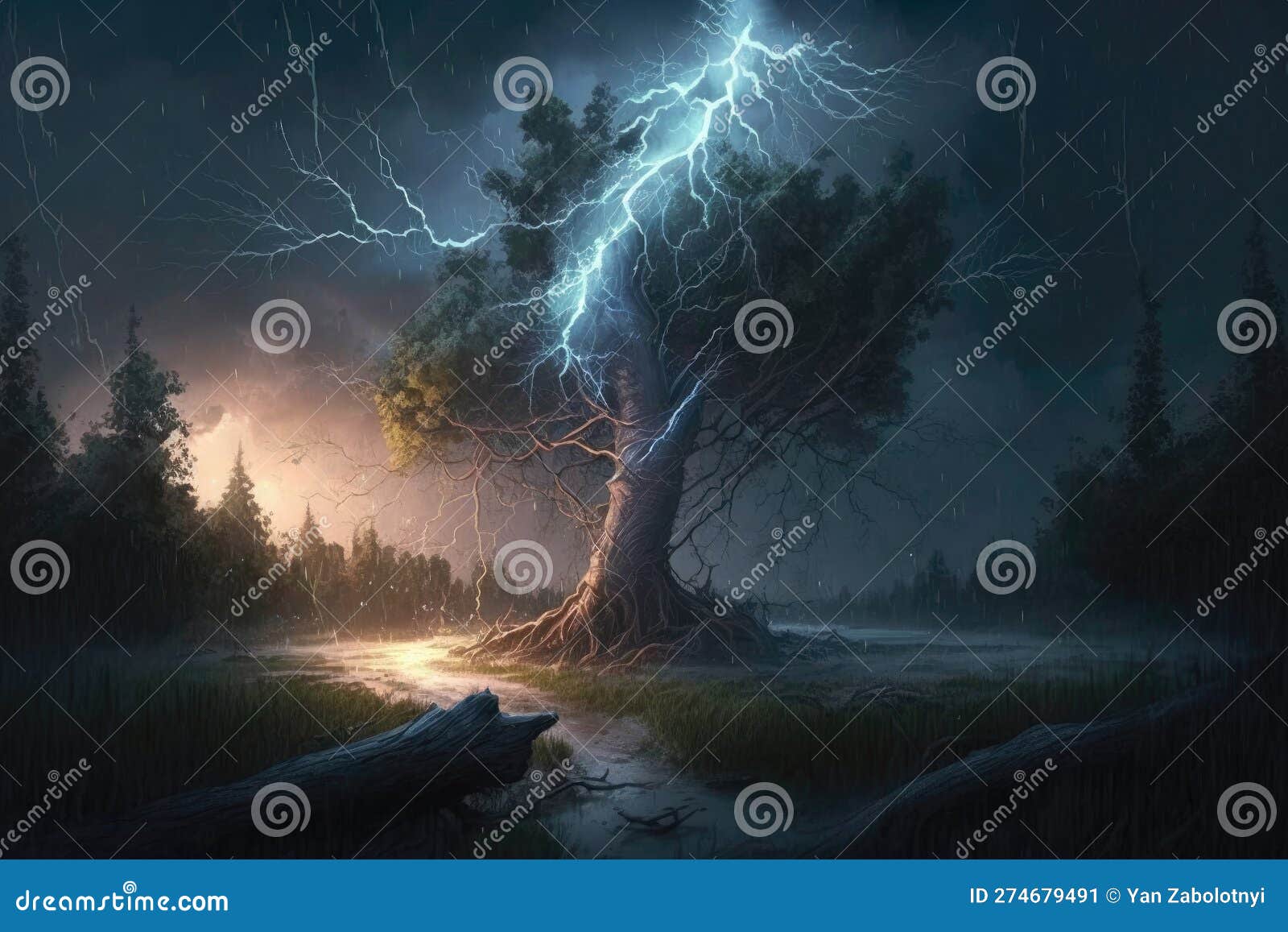 Man Struck By Lightning Cartoon Vector | CartoonDealer.com #91098213