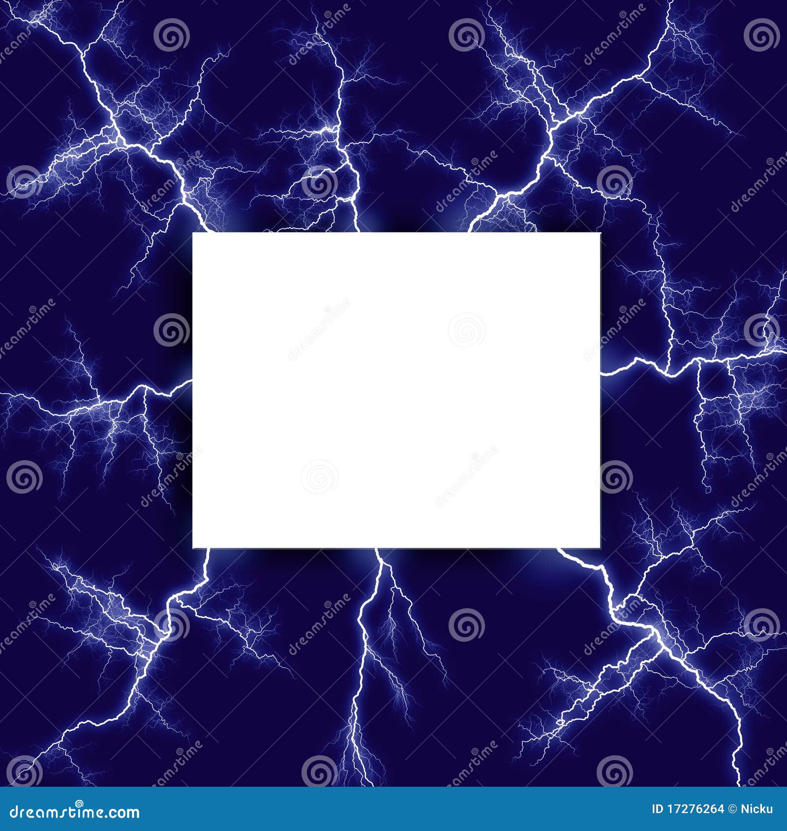 Lightning surrounded note stock illustration. Illustration of scattered ...