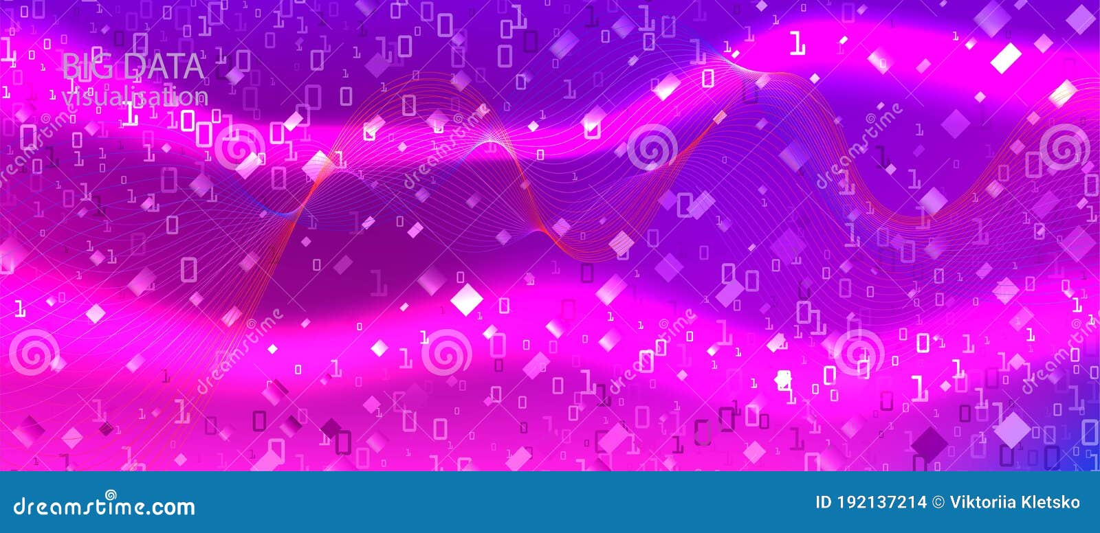 Lightning Tech Vector Equalizer. Cyber Equalizer Slide. Matrix Flying Binary Code. Neon Tech ...