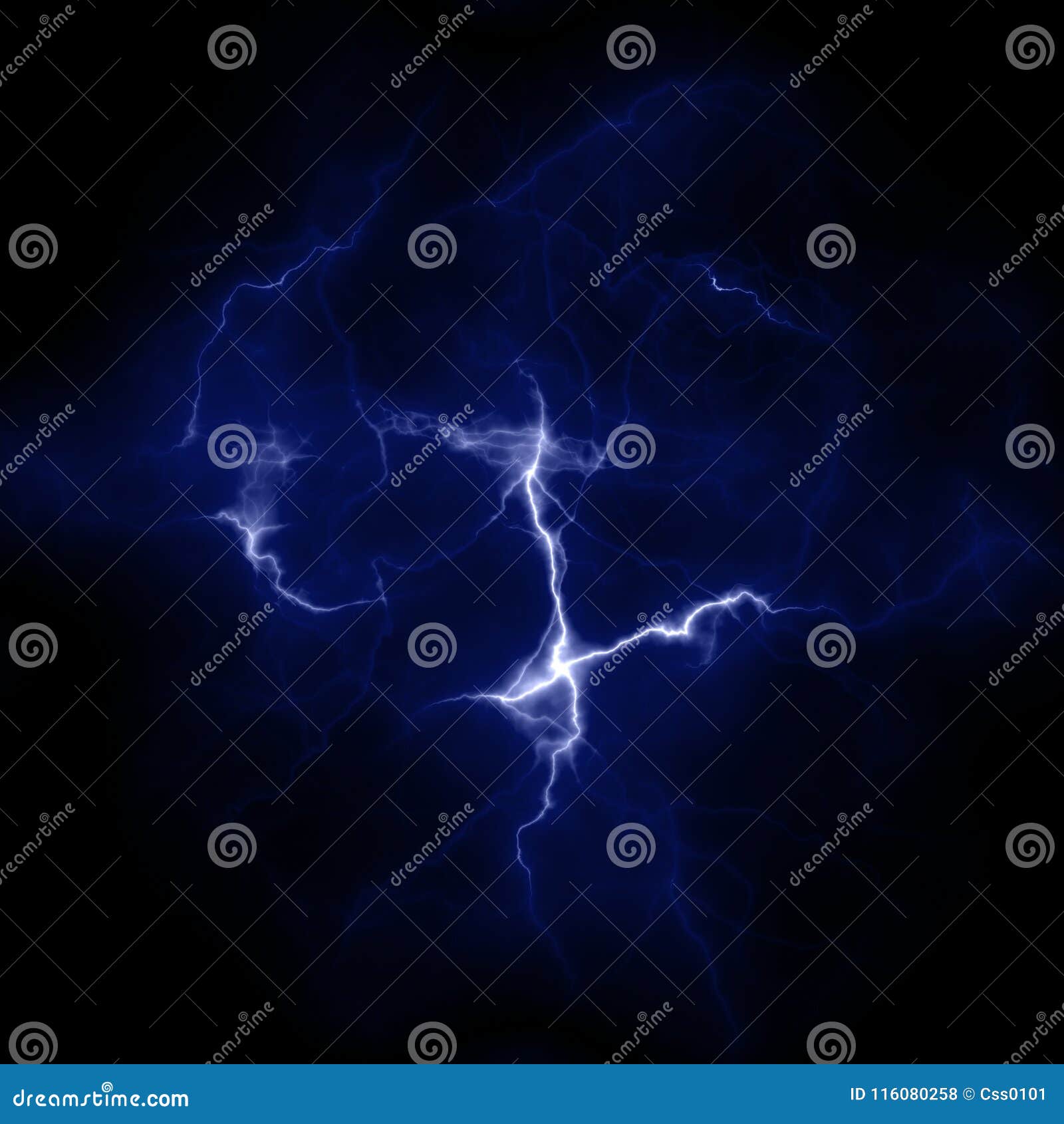 Lightning Template. Electric Thunderbolt in the Sky. Nature Image Stock ...