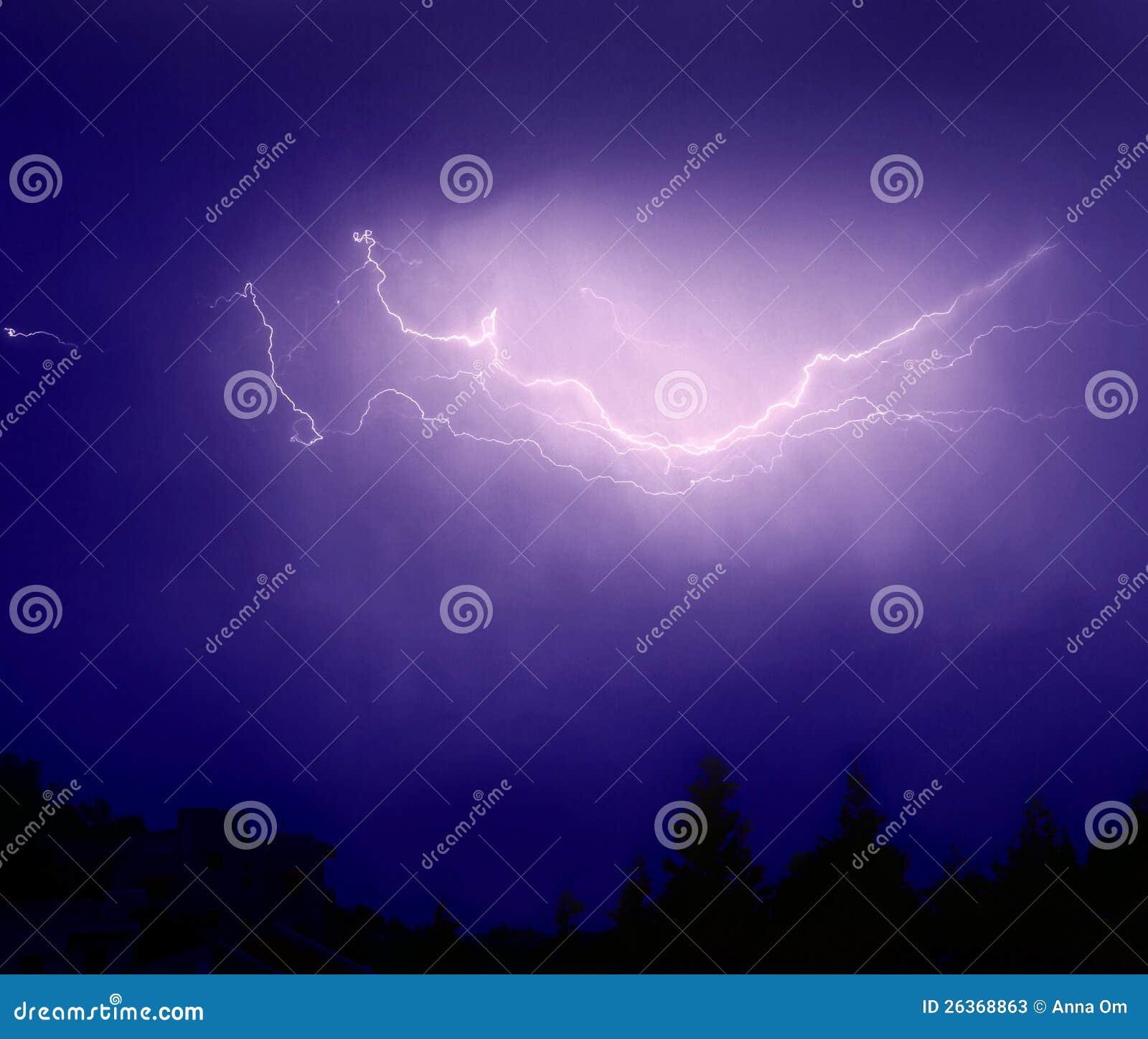 Lightning and thunder stock image. Image of bright, flash - 26368863