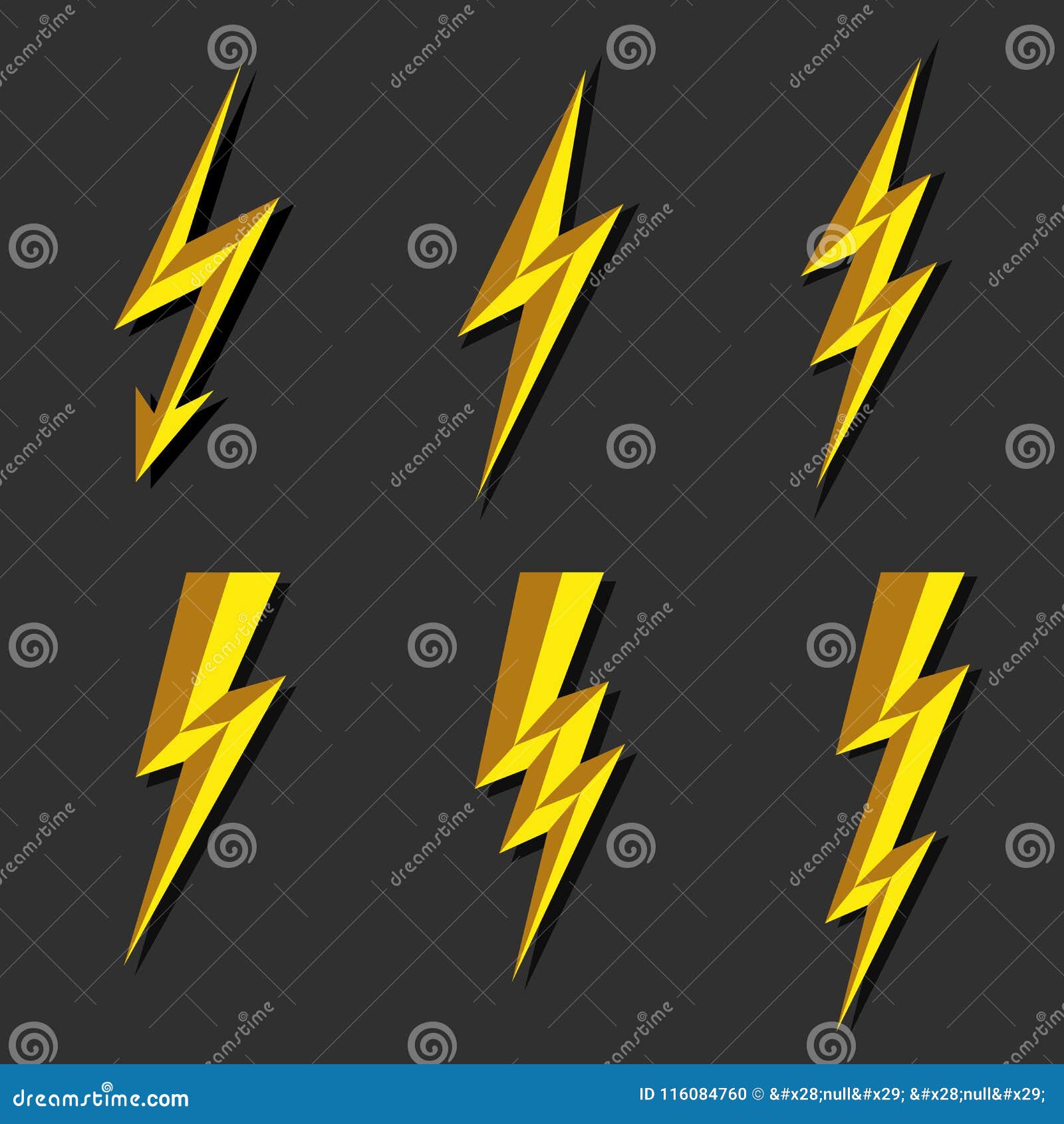 Lightning, Thunderbolt Fx Animation Frames Sprite Vector Illustration ... Lightning, Thunderbolt Fx Animation Frames Sprite Vector Illustration ...