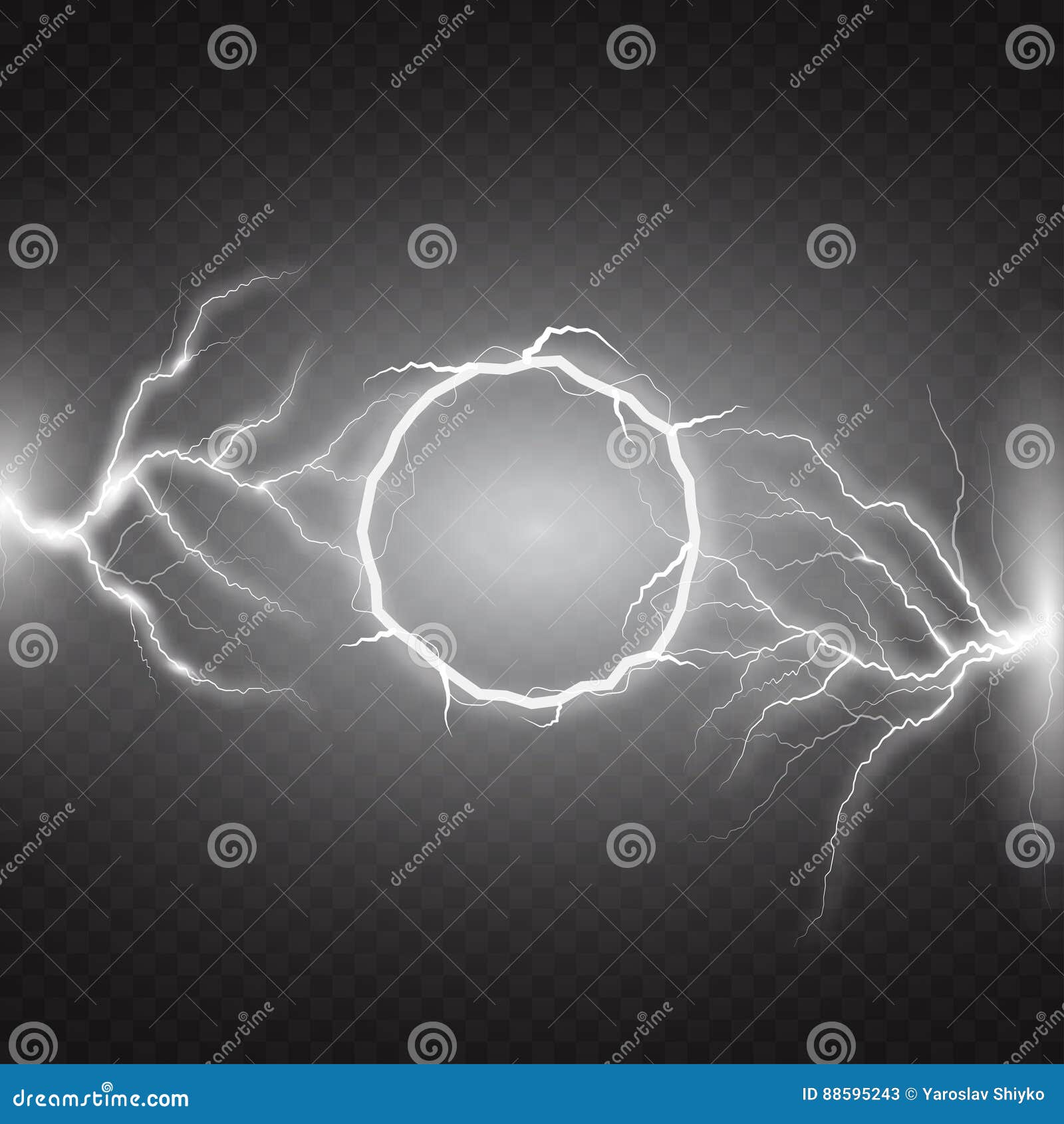 Lightning Text Box Stock Image | CartoonDealer.com #2527345