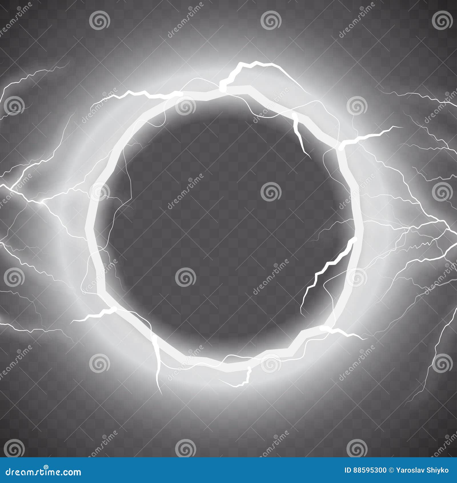 Lightning Text Box Stock Image | CartoonDealer.com #2527345
