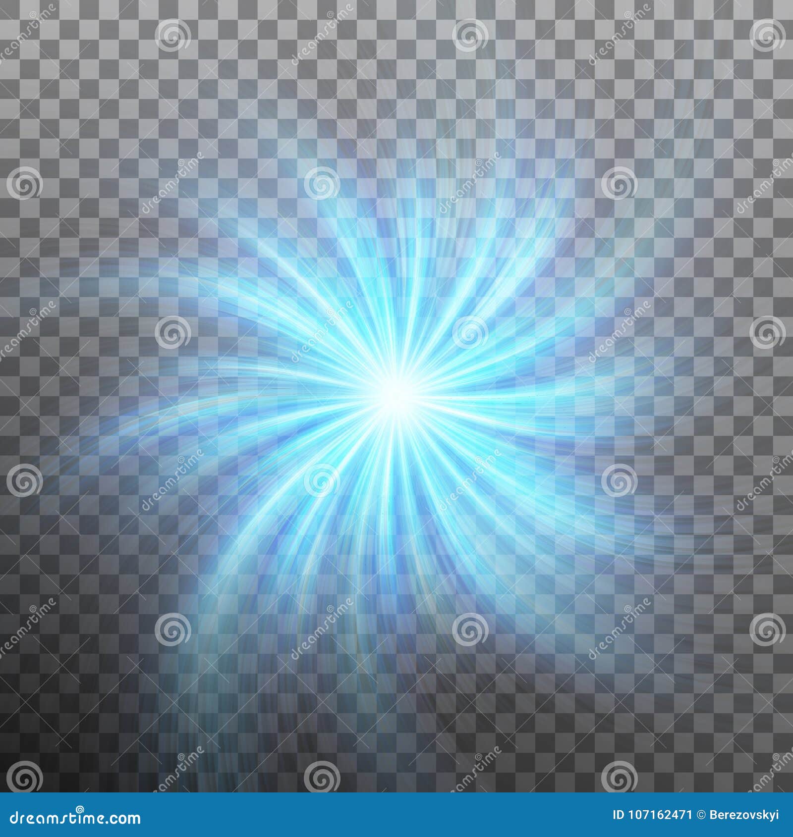 Lightning Vortex Effect with Transparency. EPS 10 Vector Stock Vector ...