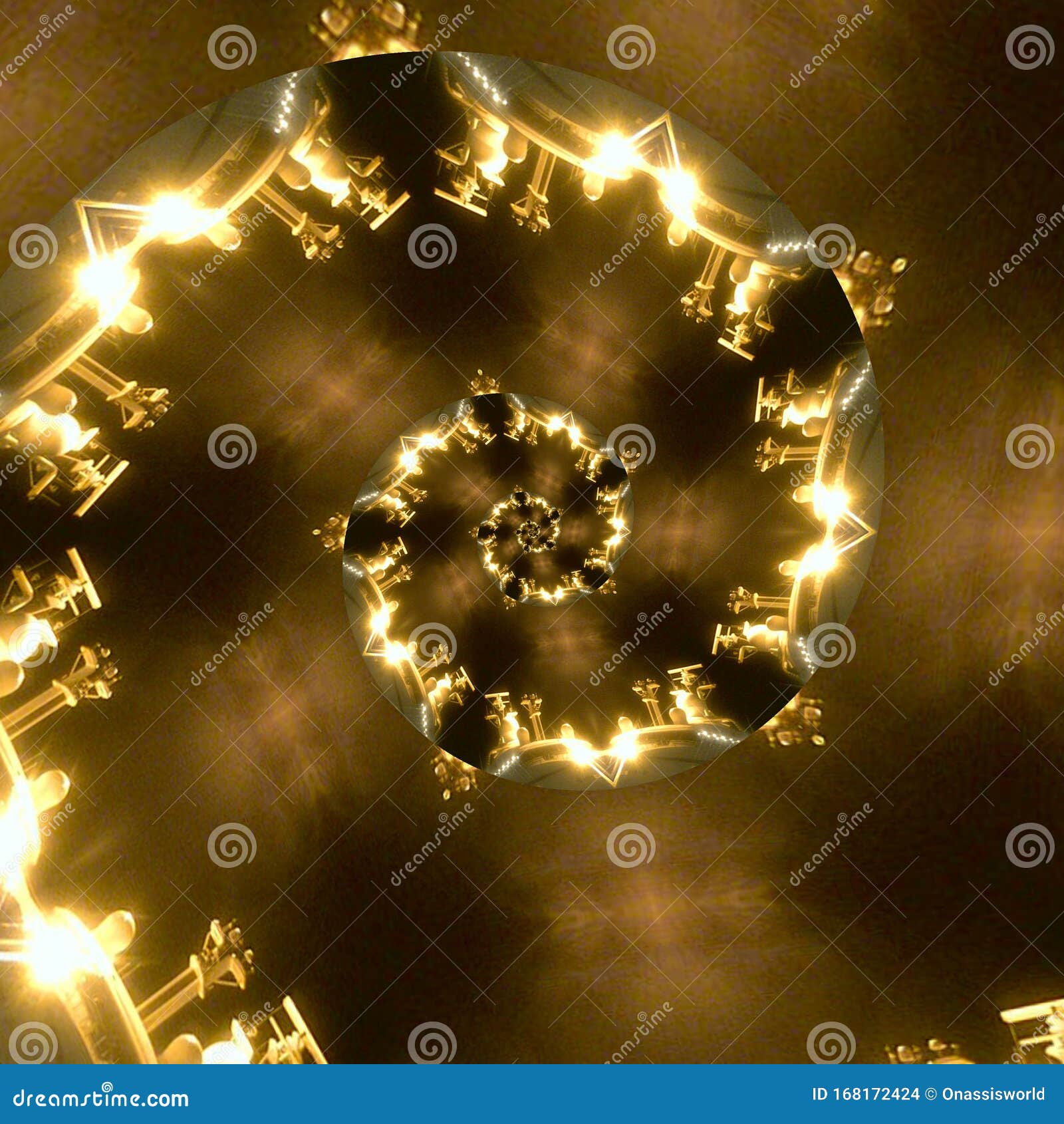 Lightning White Gold Abstract Background Stock Illustration ...