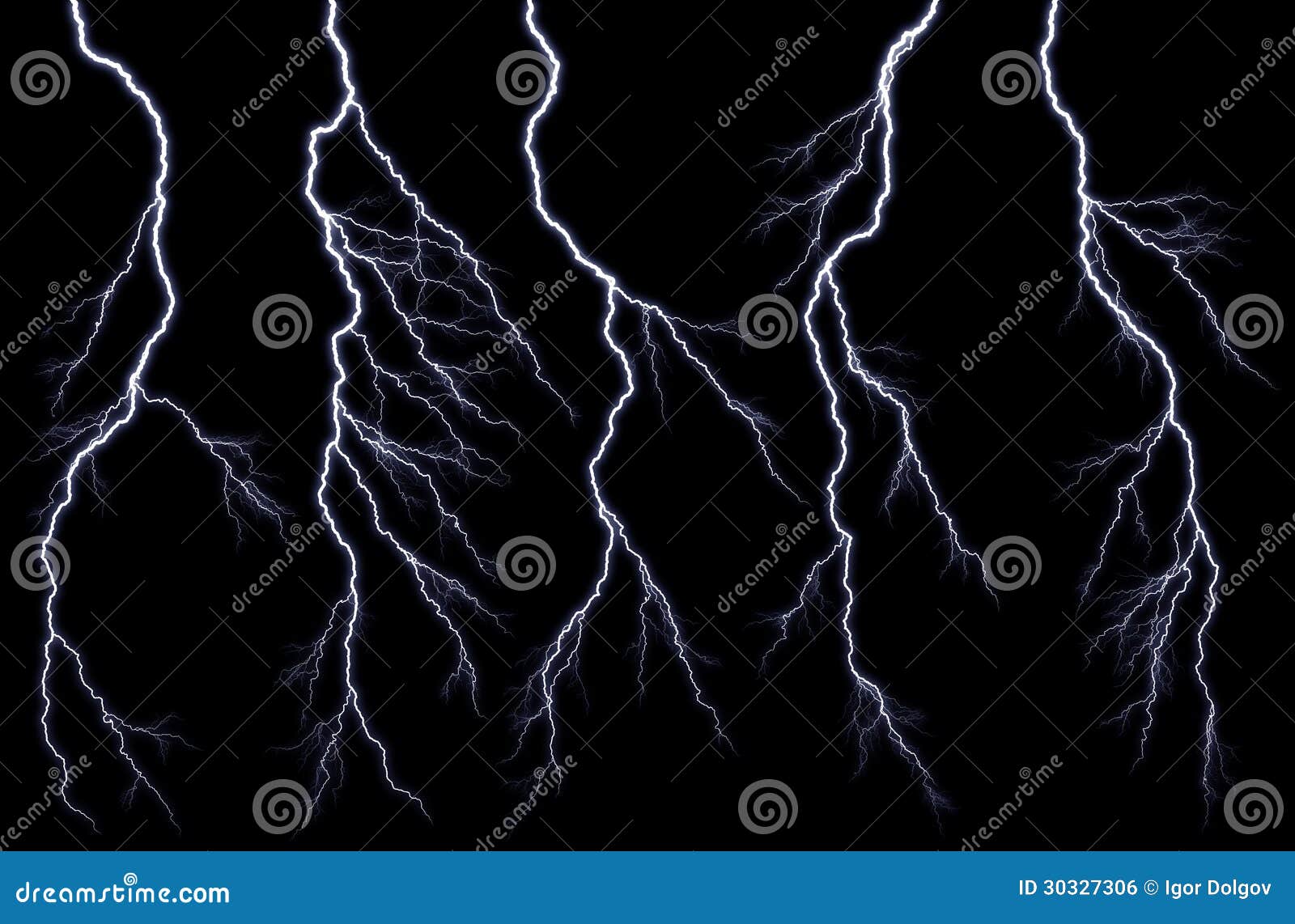 Lightnings stock illustration. Illustration of lightning - 30327306