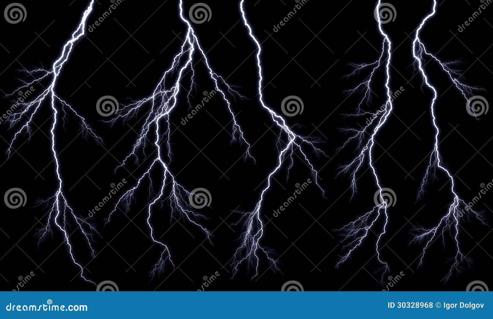 Lightnings stock illustration. Illustration of brightly - 30328968