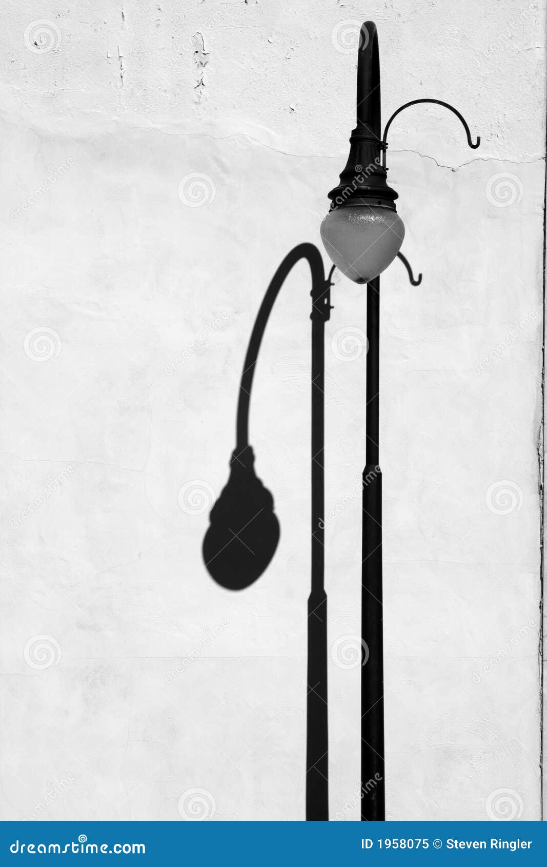 Lightpost And Shadow Royalty Free Stock Photo - Image: 1958075