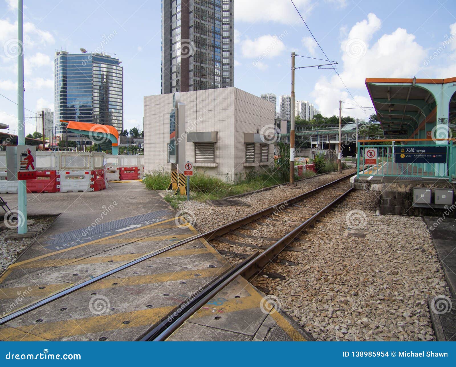Lightrail and the Station in Tin Shui Wai Editorial Stock Image - Image ... Lightrail and the Station in Tin Shui Wai Editorial Stock Image - Image ...