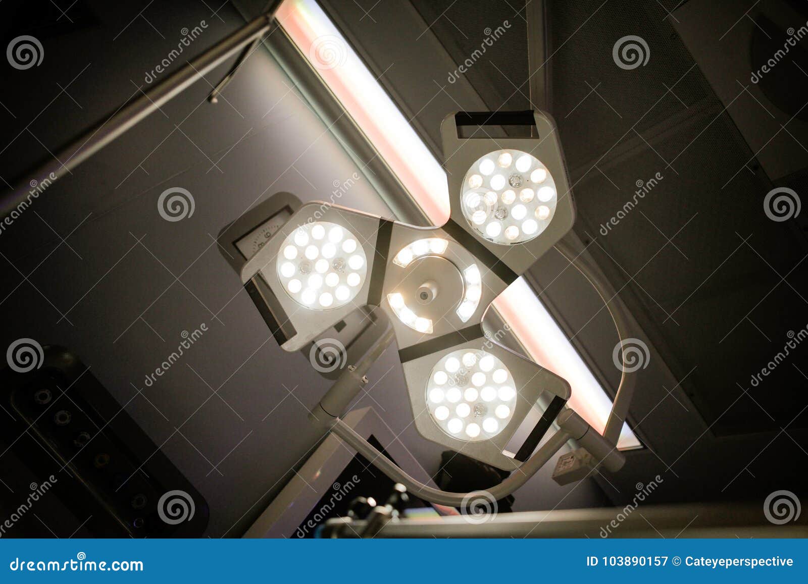 Lights Above a Surgery Table Stock Image - Image of clinic, anesthesia ...
