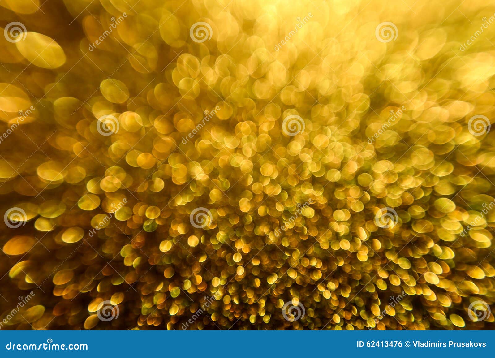 Lights Background, Abstract Blurred Light, Yellow Defocused Bokeh Stock ...
