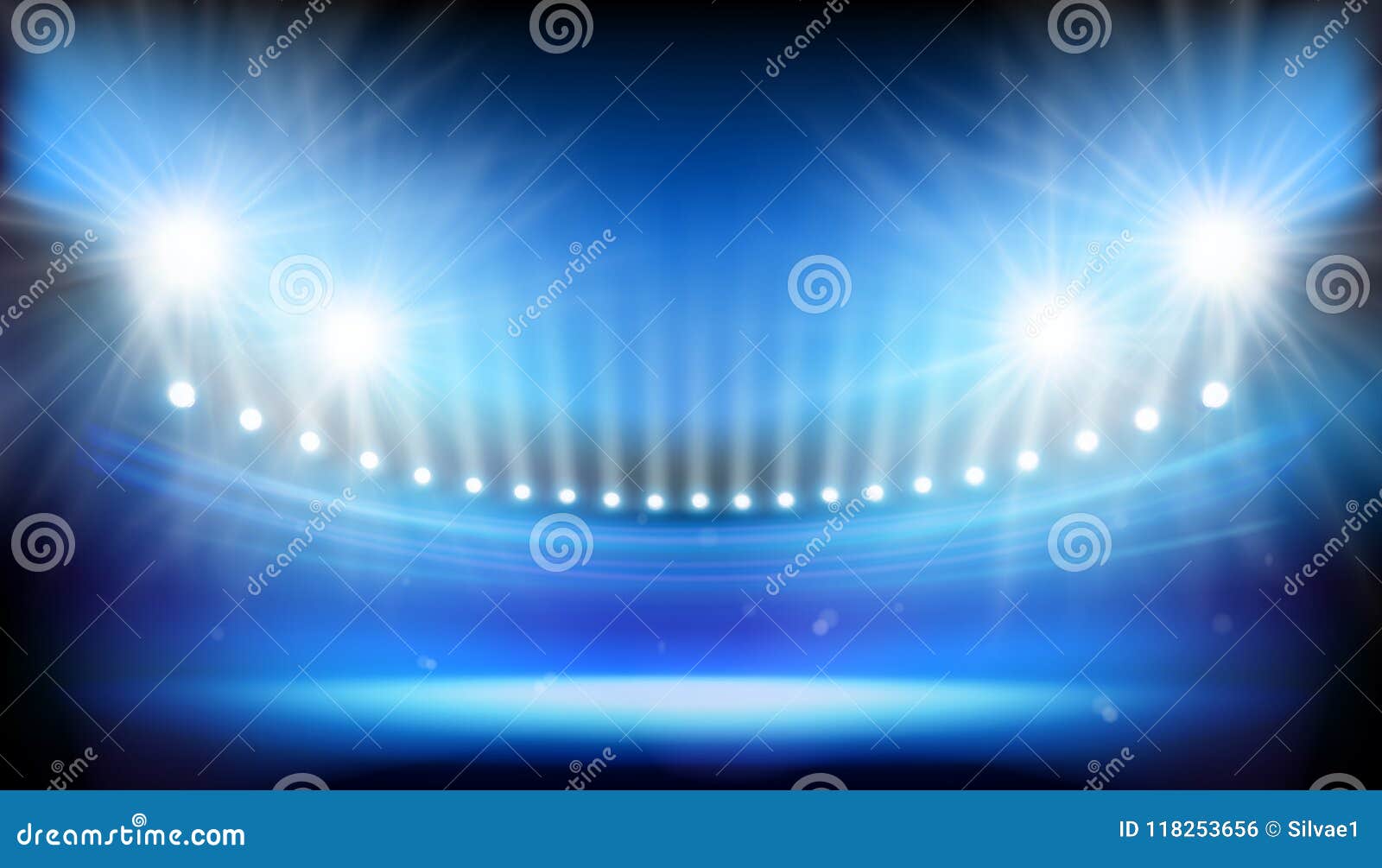 Game Show Lights Vector