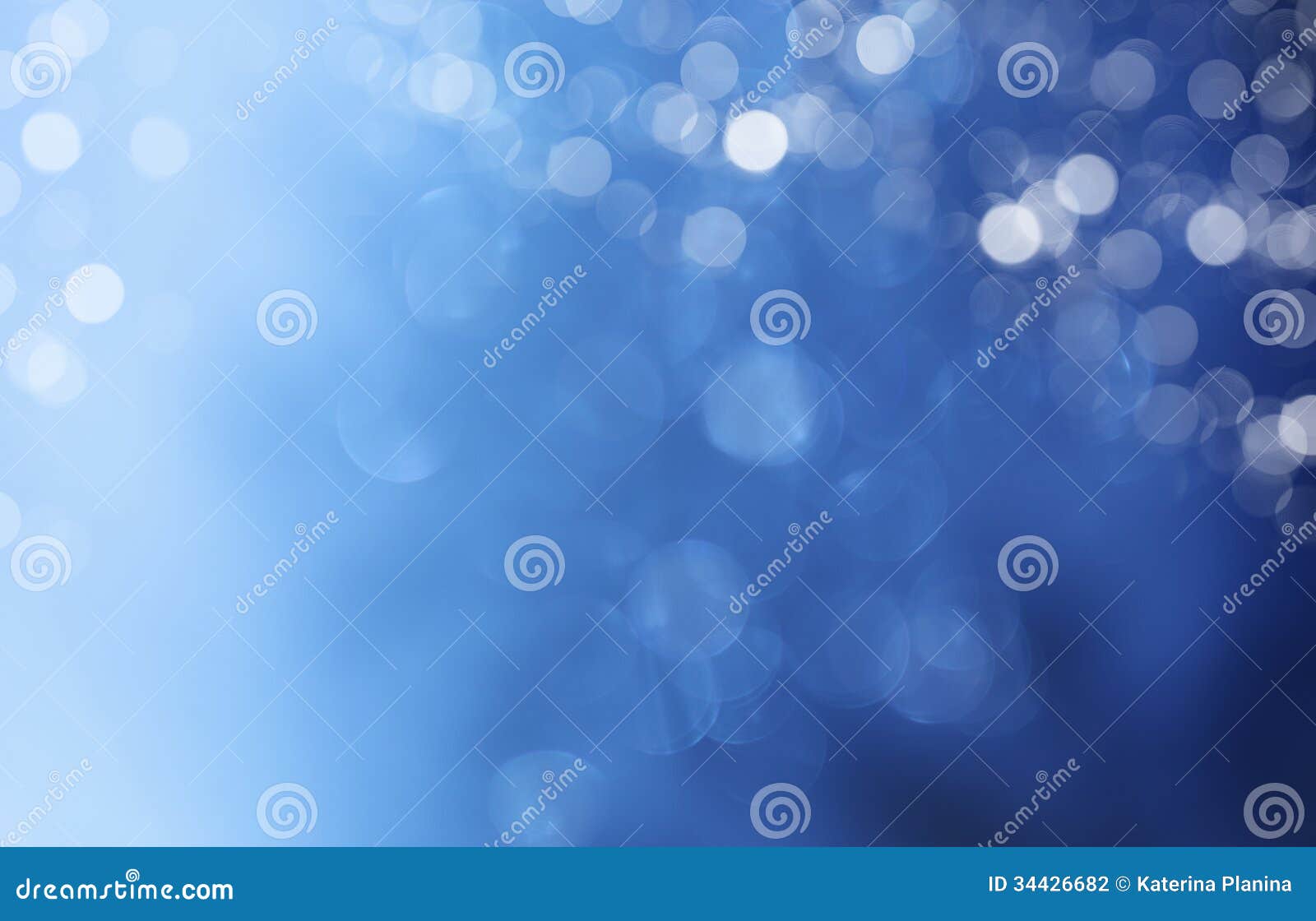 Lights on blue background. stock photo. Image of bokeh - 34426682