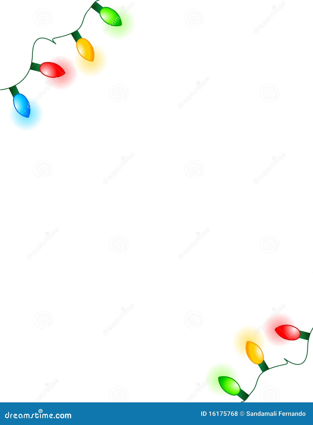 Lights border / corner stock vector. Illustration of backdrops - 16175768