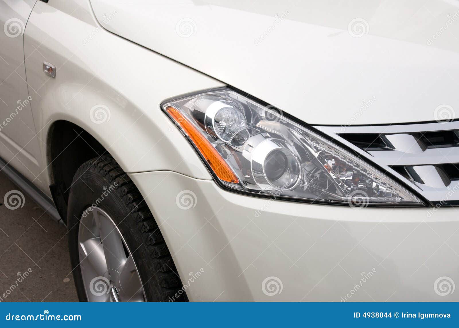 Lights of a car stock photo. Image of lamp, auto, macro - 4938044