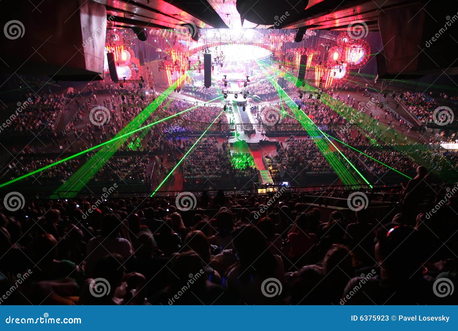 Lights in concert hall stock image. Image of effects, illuminate - 6375923