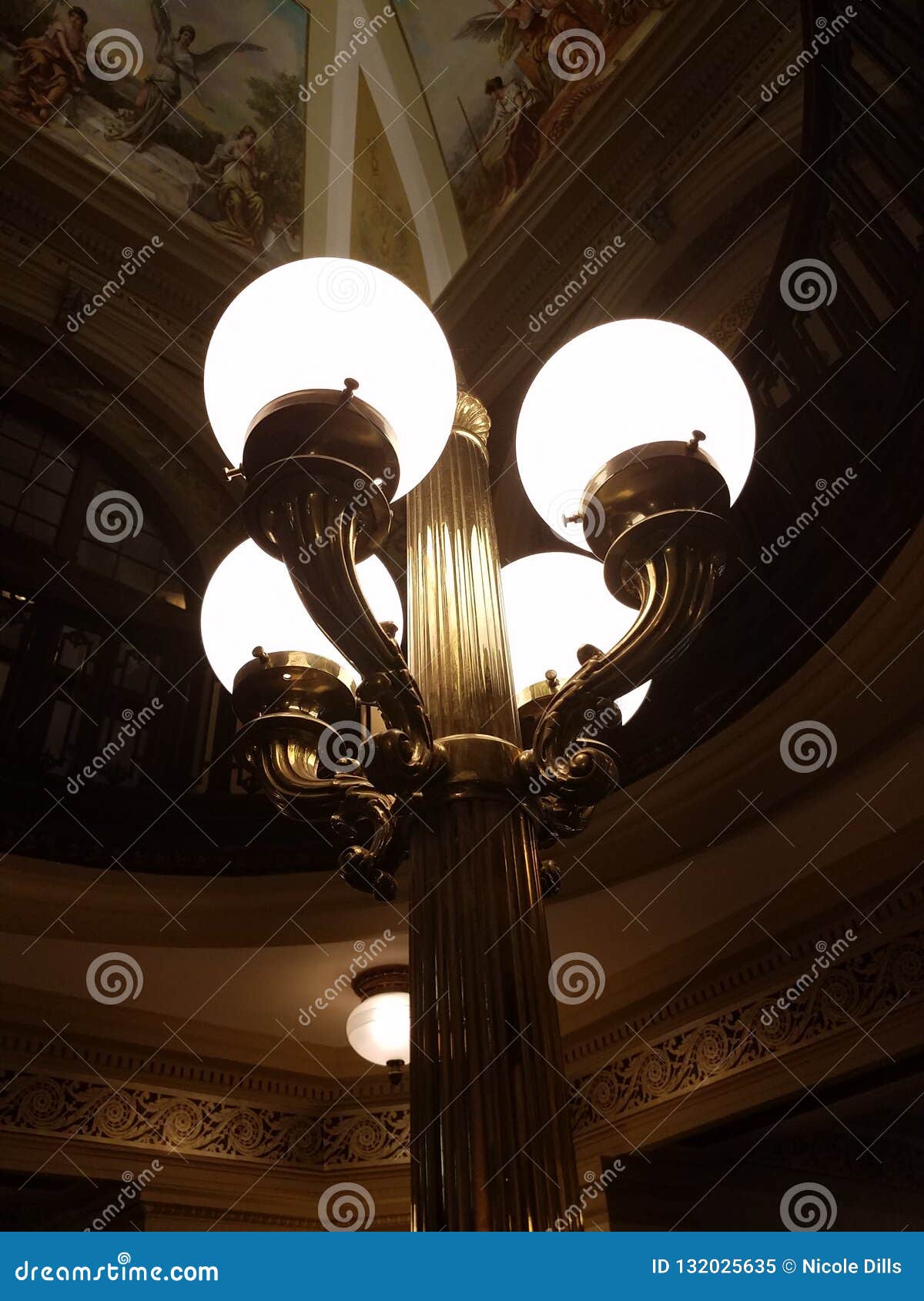 Courthouse Lights stock image. Image of community, historic - 132025635