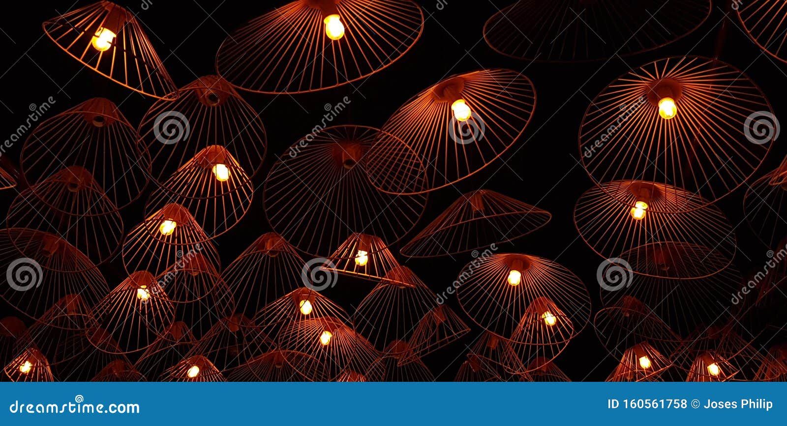 Lights in the dark stock photo. Image of lights, faint - 160561758