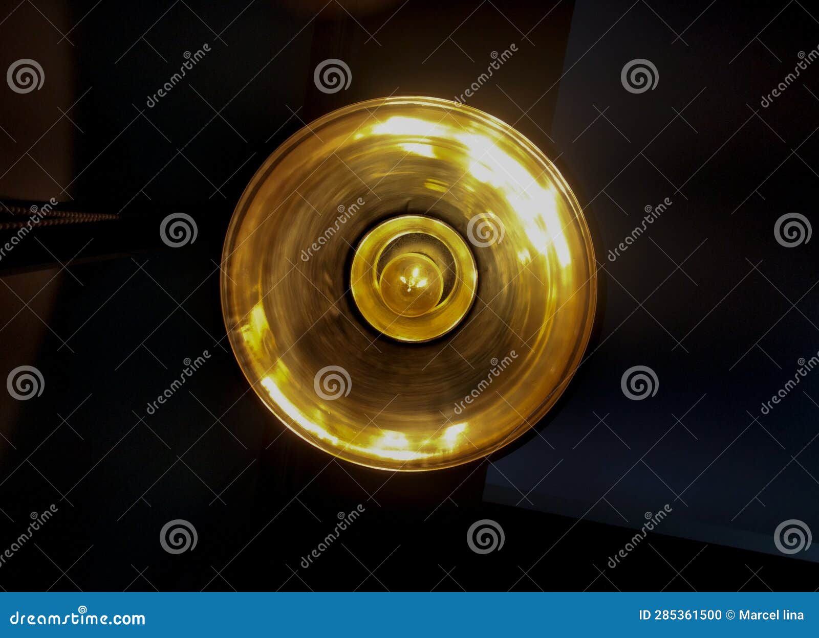 The Lights Dim in the Dark Night Stock Photo - Image of lights, dark ...