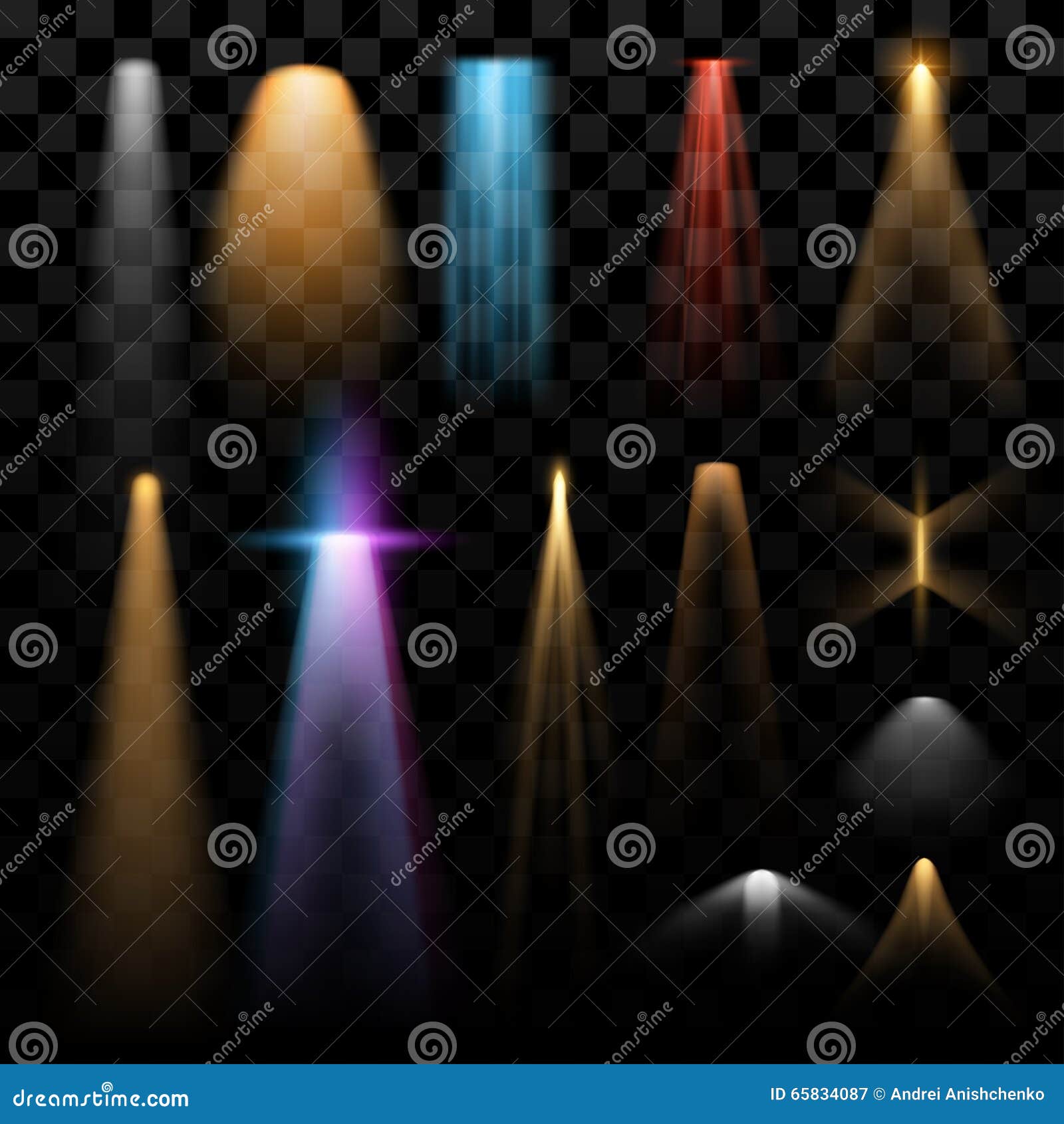 Lights effects stock vector. Illustration of background - 65834087