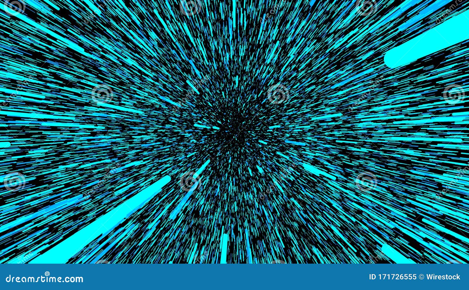 Lights Flowing into a Single Point - Much Like the Concept of Infinity ...