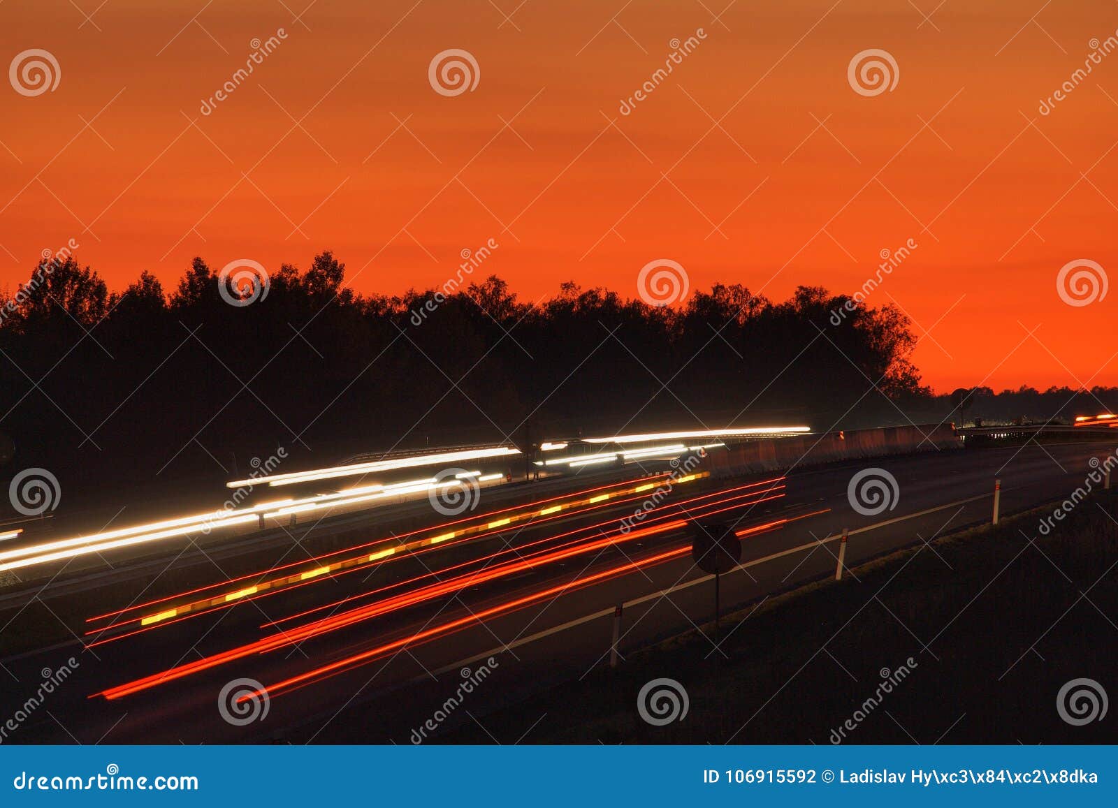 Silhouette Of Highway Ramps On A Sunny Day Stock Image | CartoonDealer ...