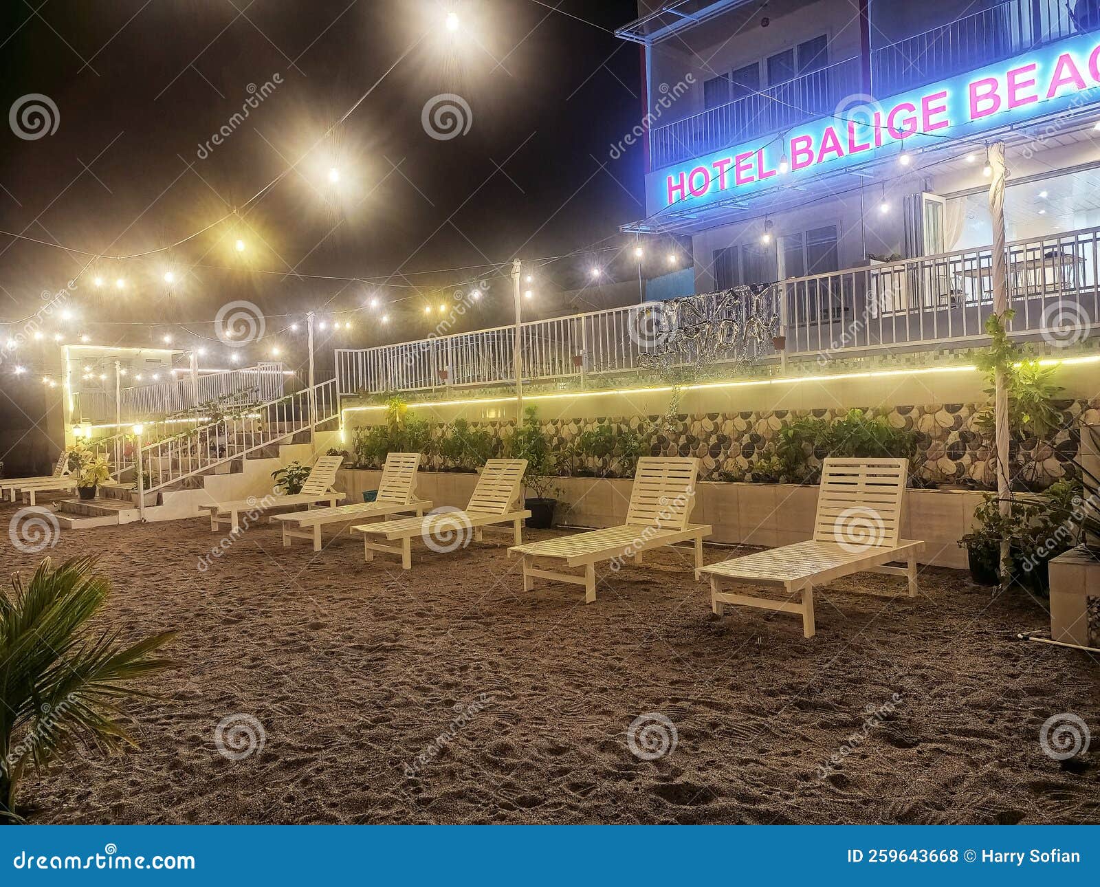 Lights and lounge chairs editorial stock photo. Image of skyscraper ...