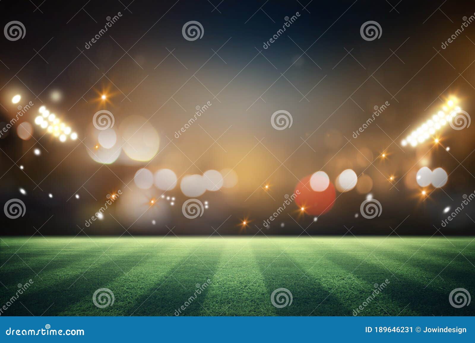 Lights at Night and Stadium Stock Image - Image of ball, lights: 189646231